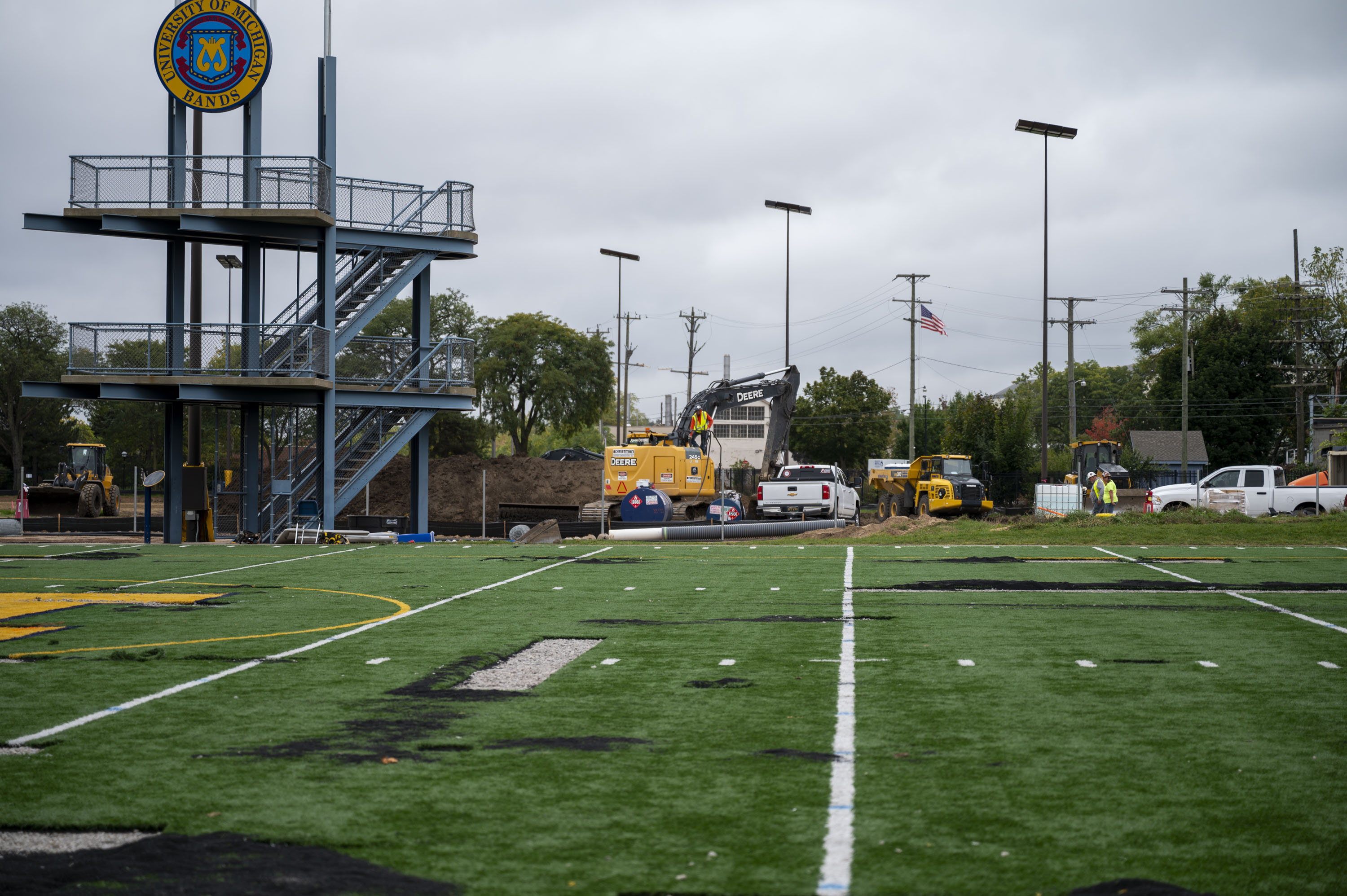 Construction of new Central Campus housing on Elbel Field - mlive.com