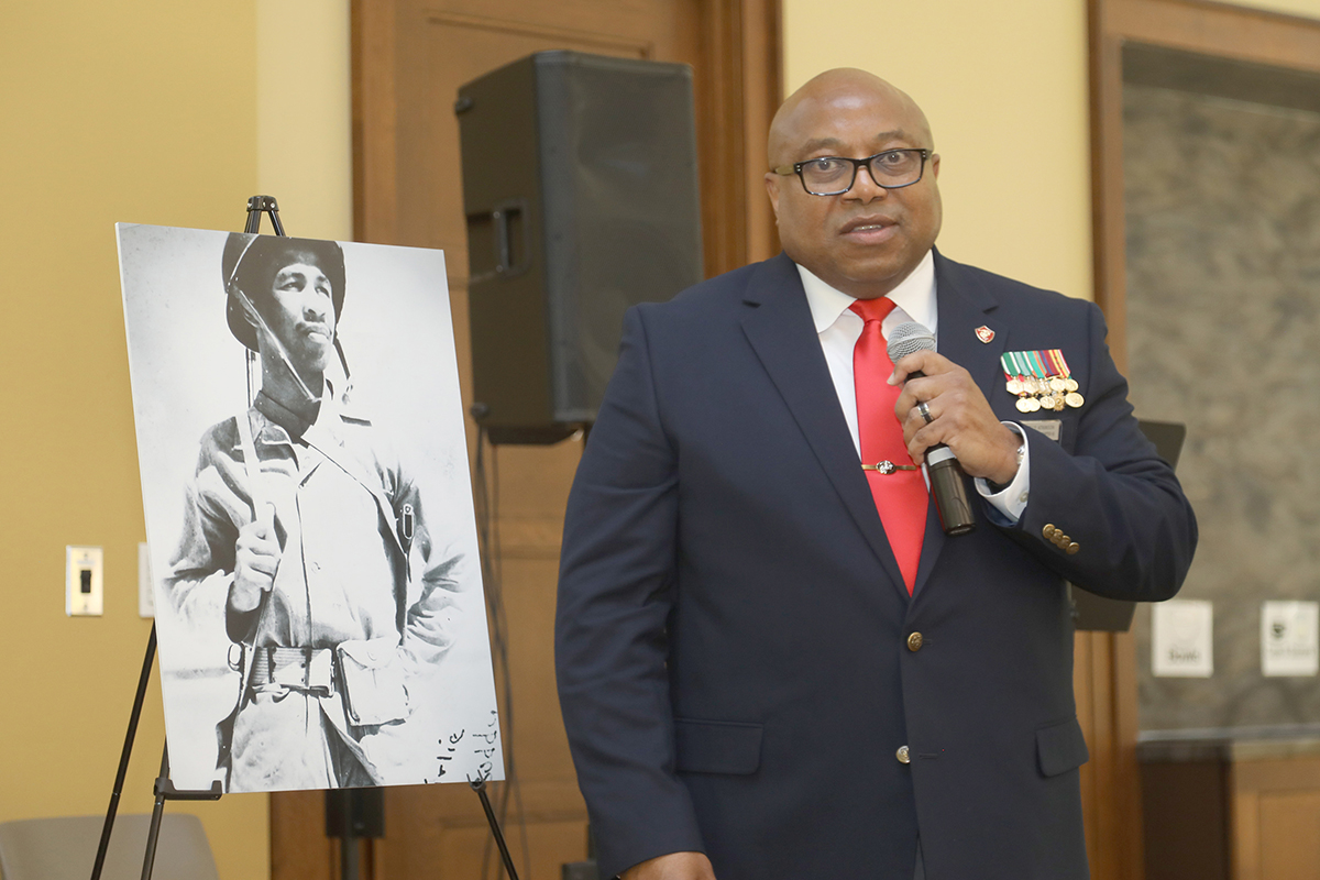 The Congressional Gold Medal Ceremony honoring Corporal Joseph A. Budd ...