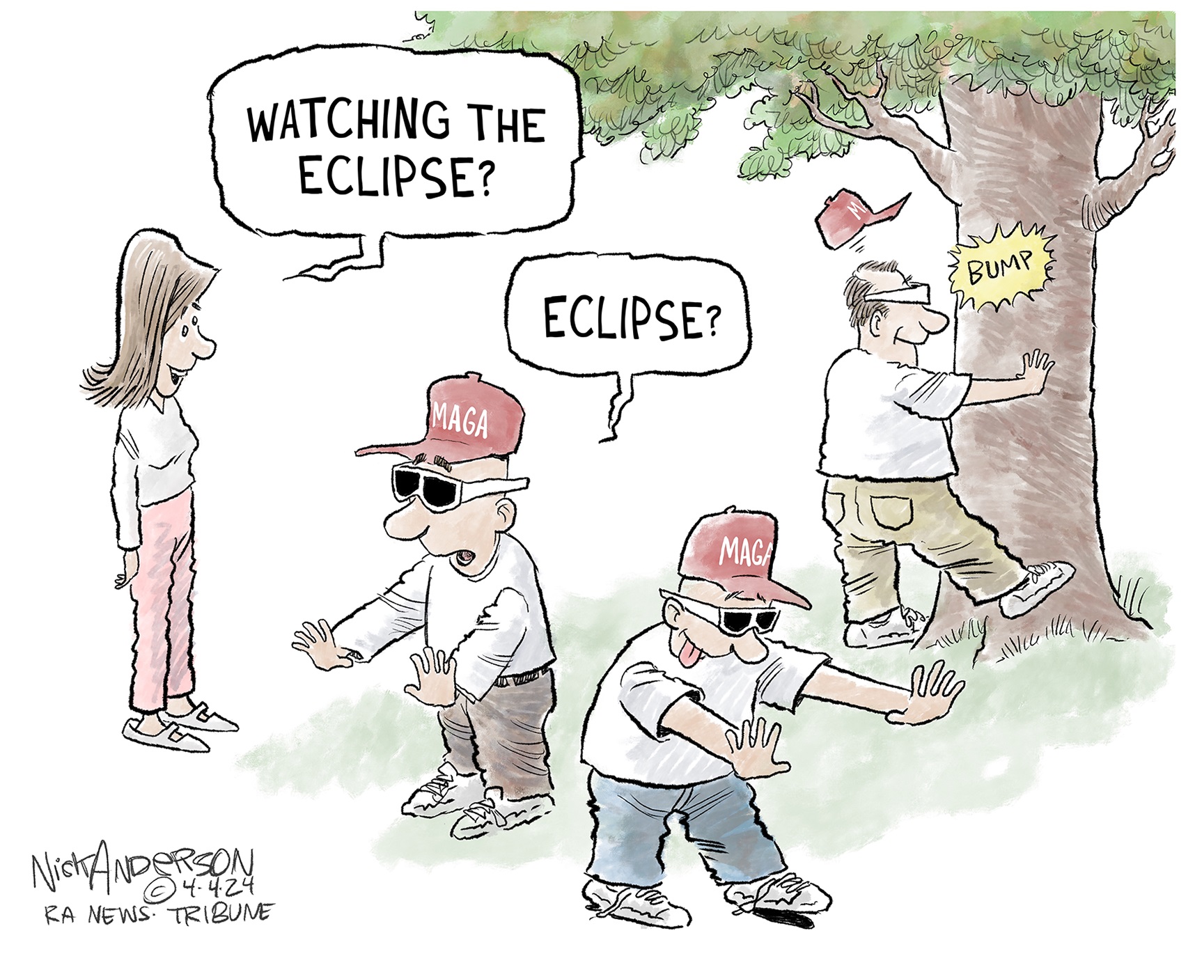 Editorial cartoons for April 7, 2024 - oregonlive.com