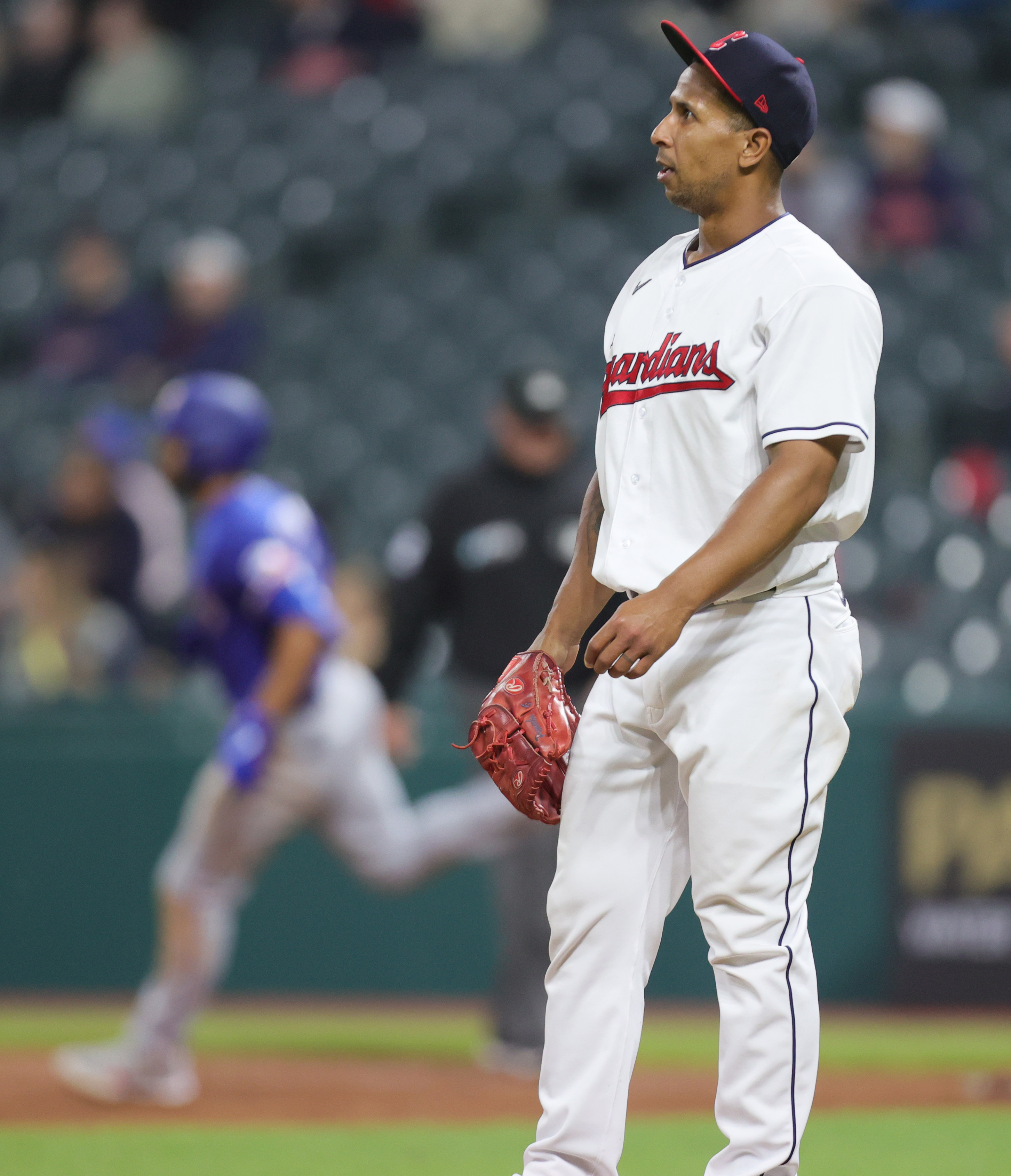 Cleveland Guardians vs. Texas Rangers in game 2 of a doubleheader, June ...