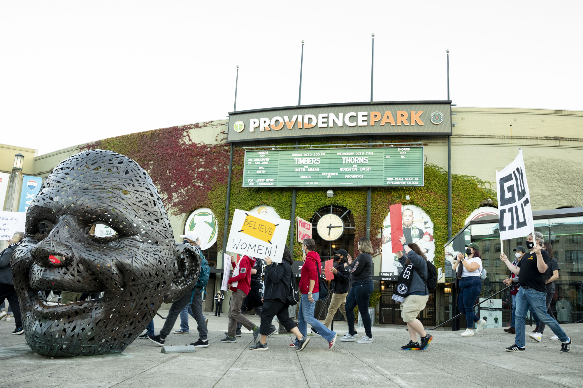 Portland Thorns fans rally - oregonlive.com