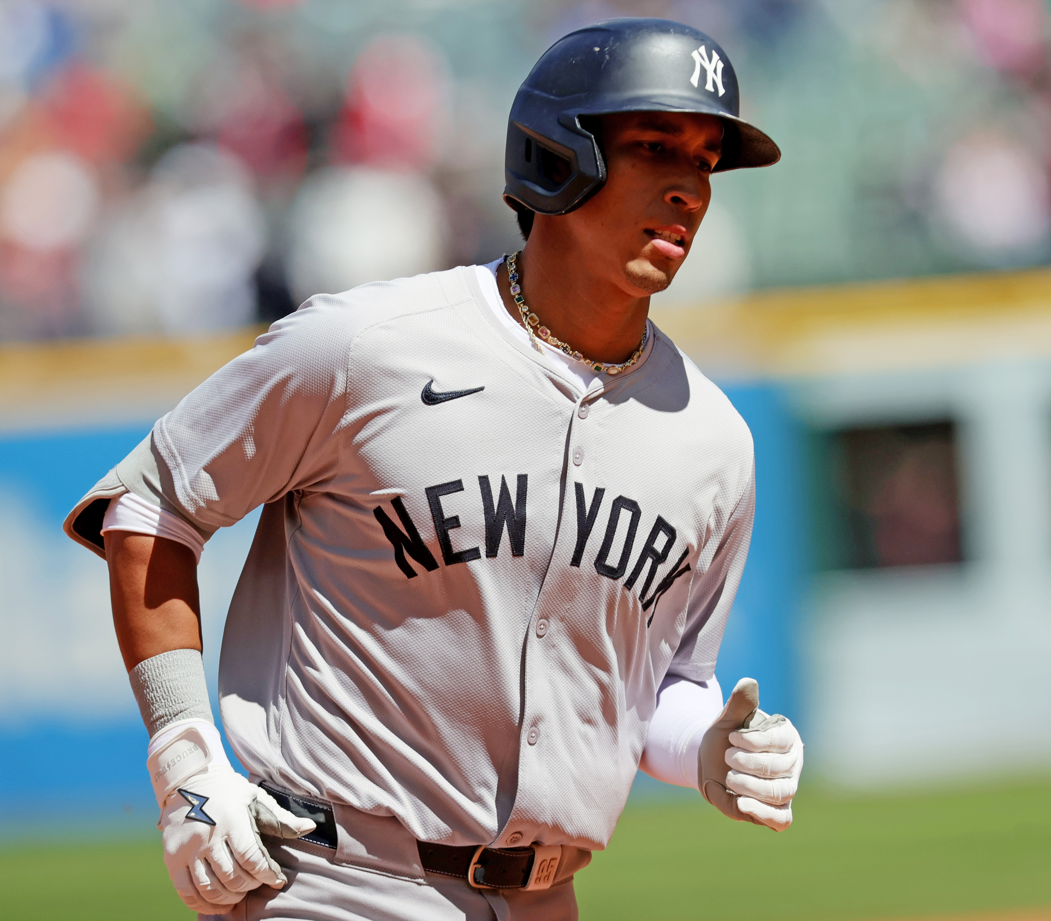 Cleveland Guardians vs. New York Yankees, game 1, April 13, 2024 ...
