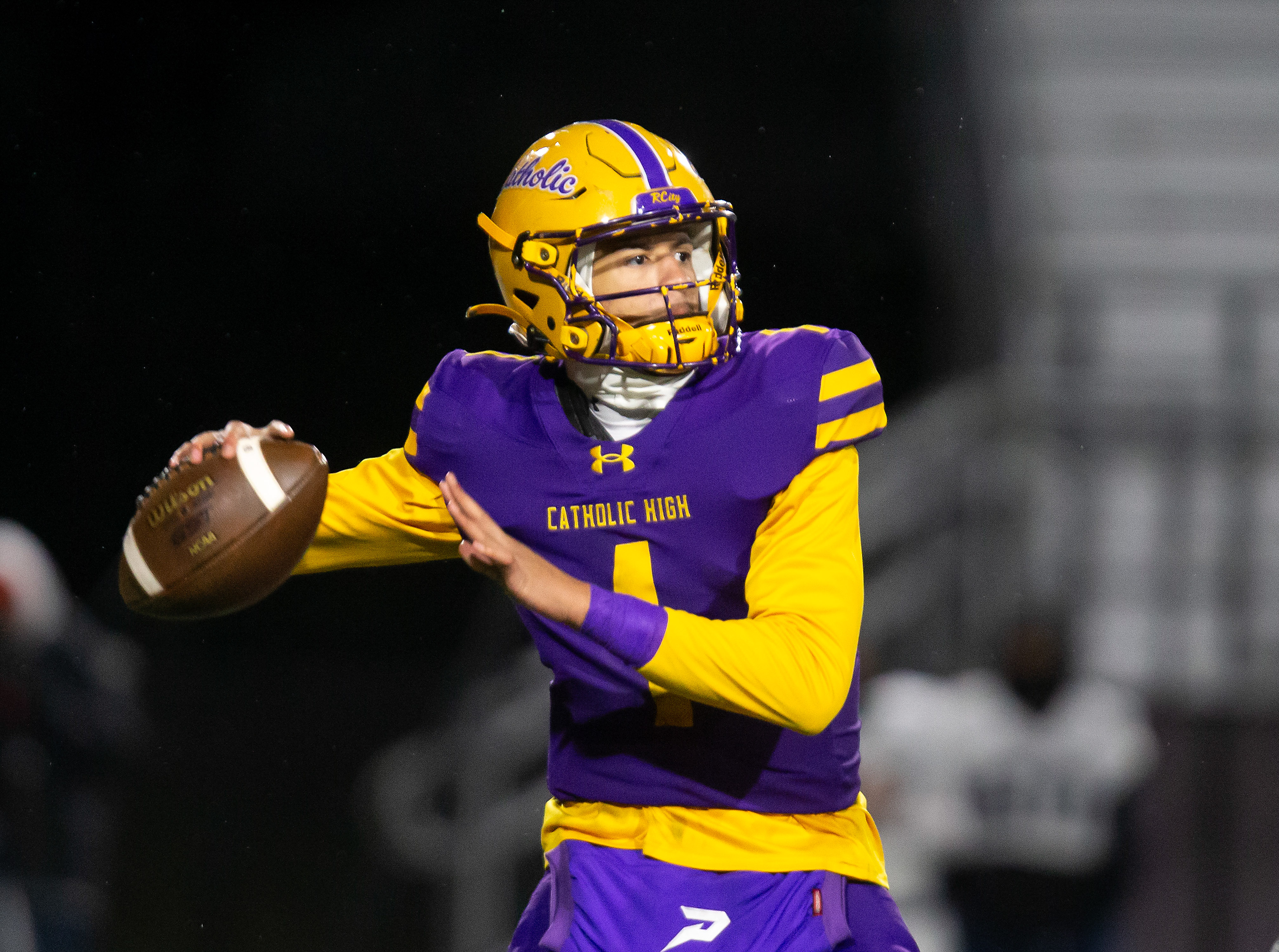 Roman Catholic defeats Hollidaysburg 48-14 in PIAA 5A high school ...