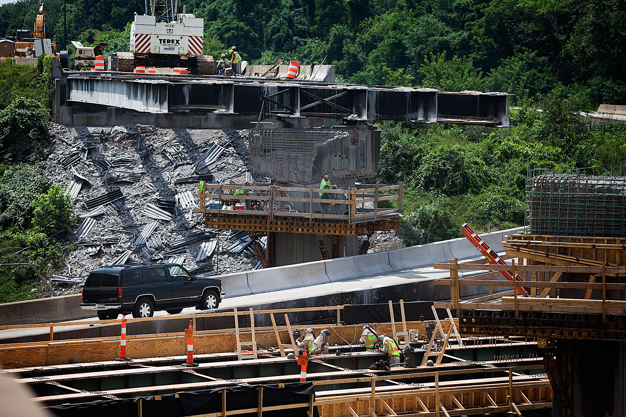 Fuel tanker truck fire, May 9, 2013 - pennlive.com