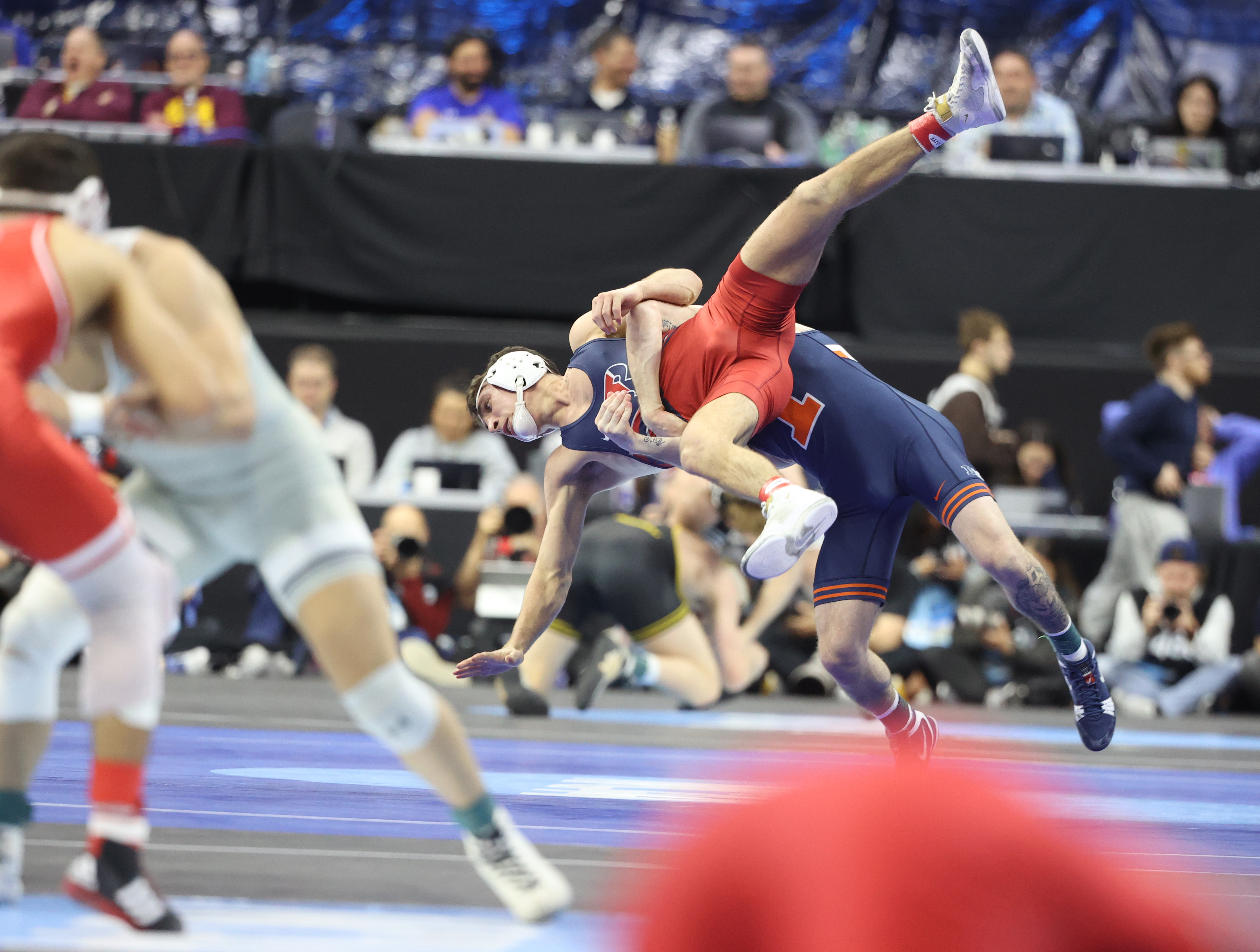 NCAA 2025 Wrestling Championships, second round - nj.com