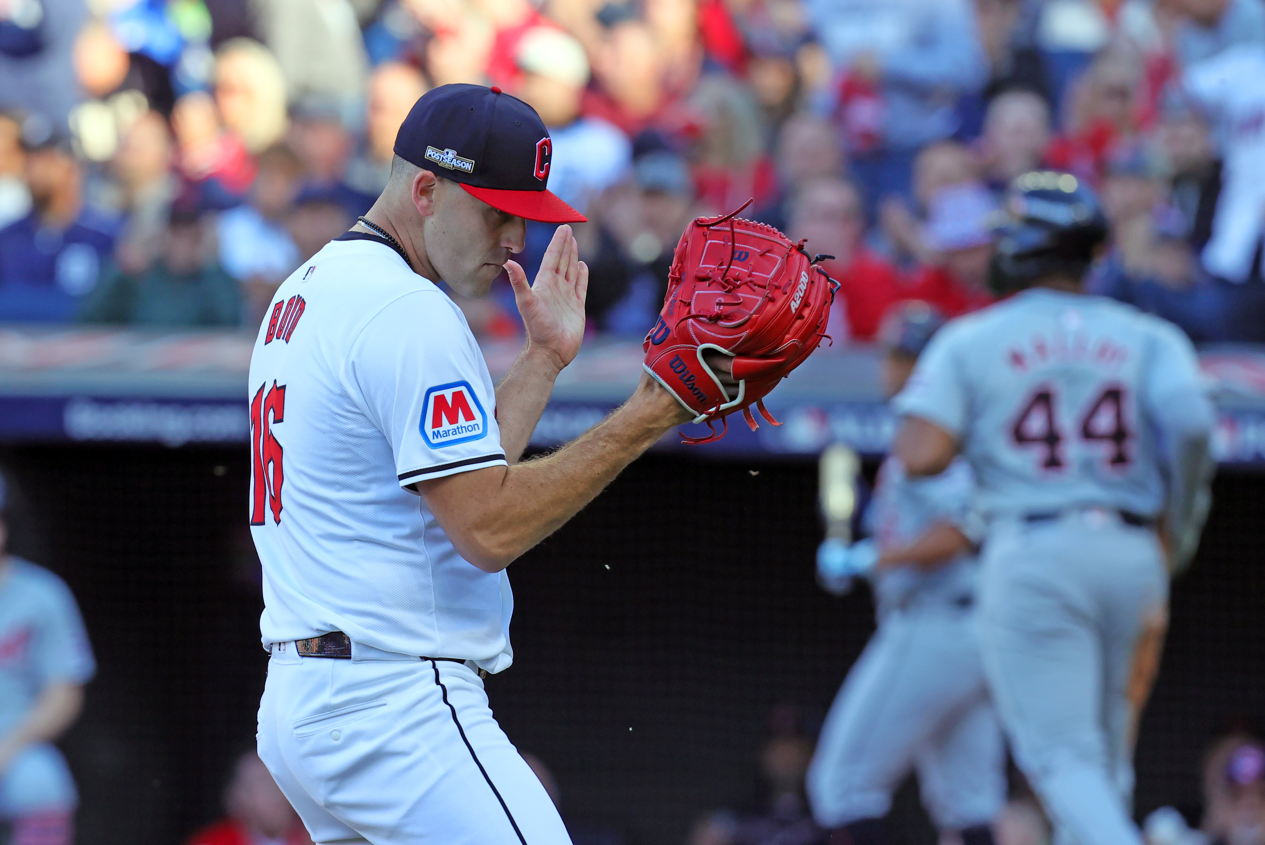 Cleveland Guardians vs. Detroit Tigers in game 2of ALDS, October 7 ...