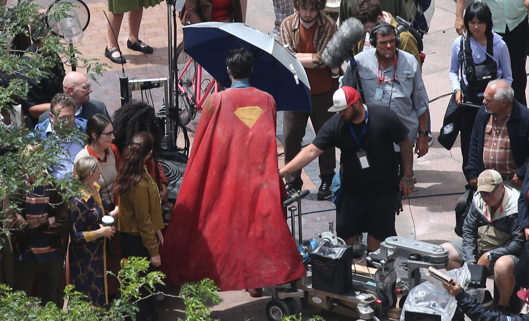 Superman movie filming at PNC Plaza, July 10, 2024 - cleveland.com