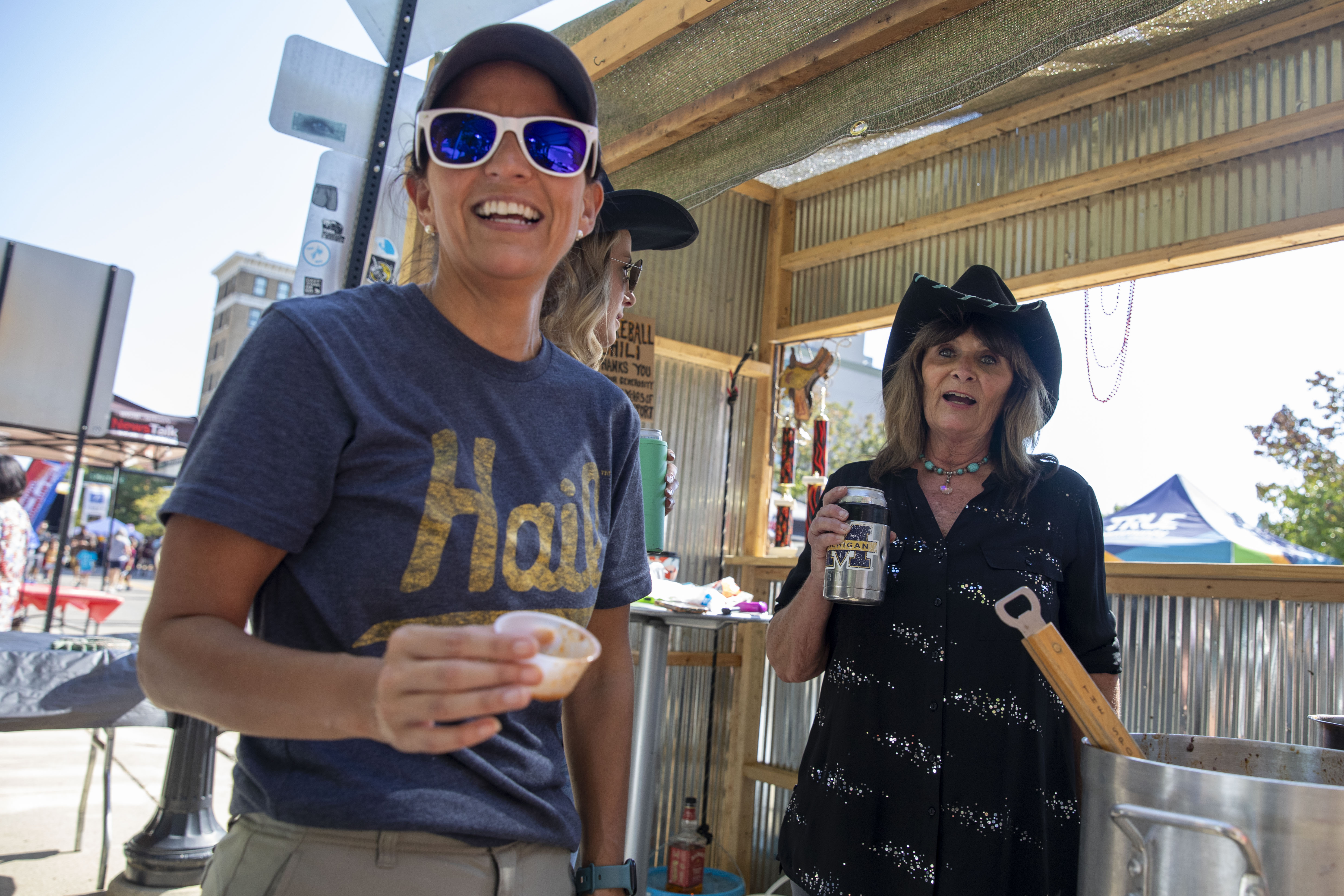 Around 30 teams battle in the Jackson chili cook-off - mlive.com