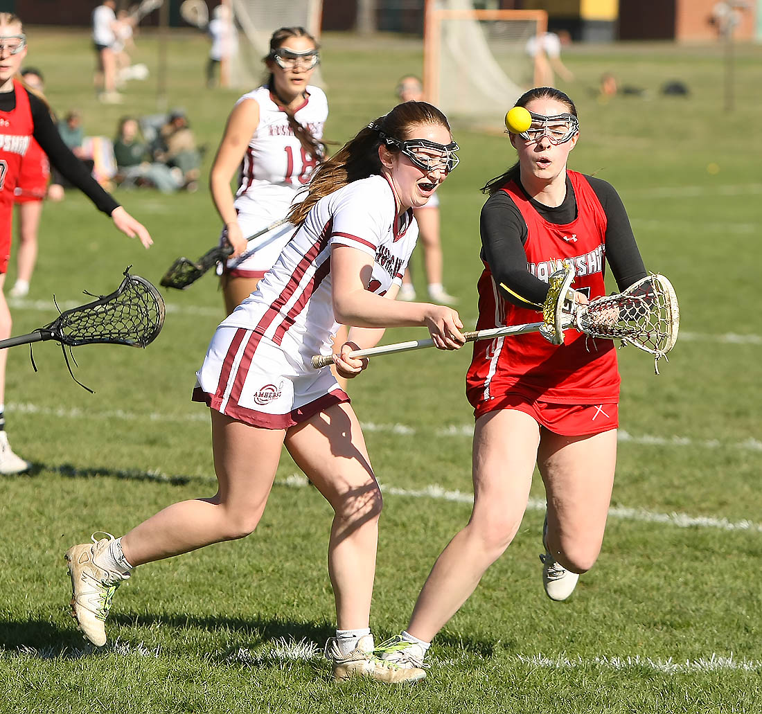 Hampshire vs Amherst girls Lacrosse 4/17/25 - masslive.com