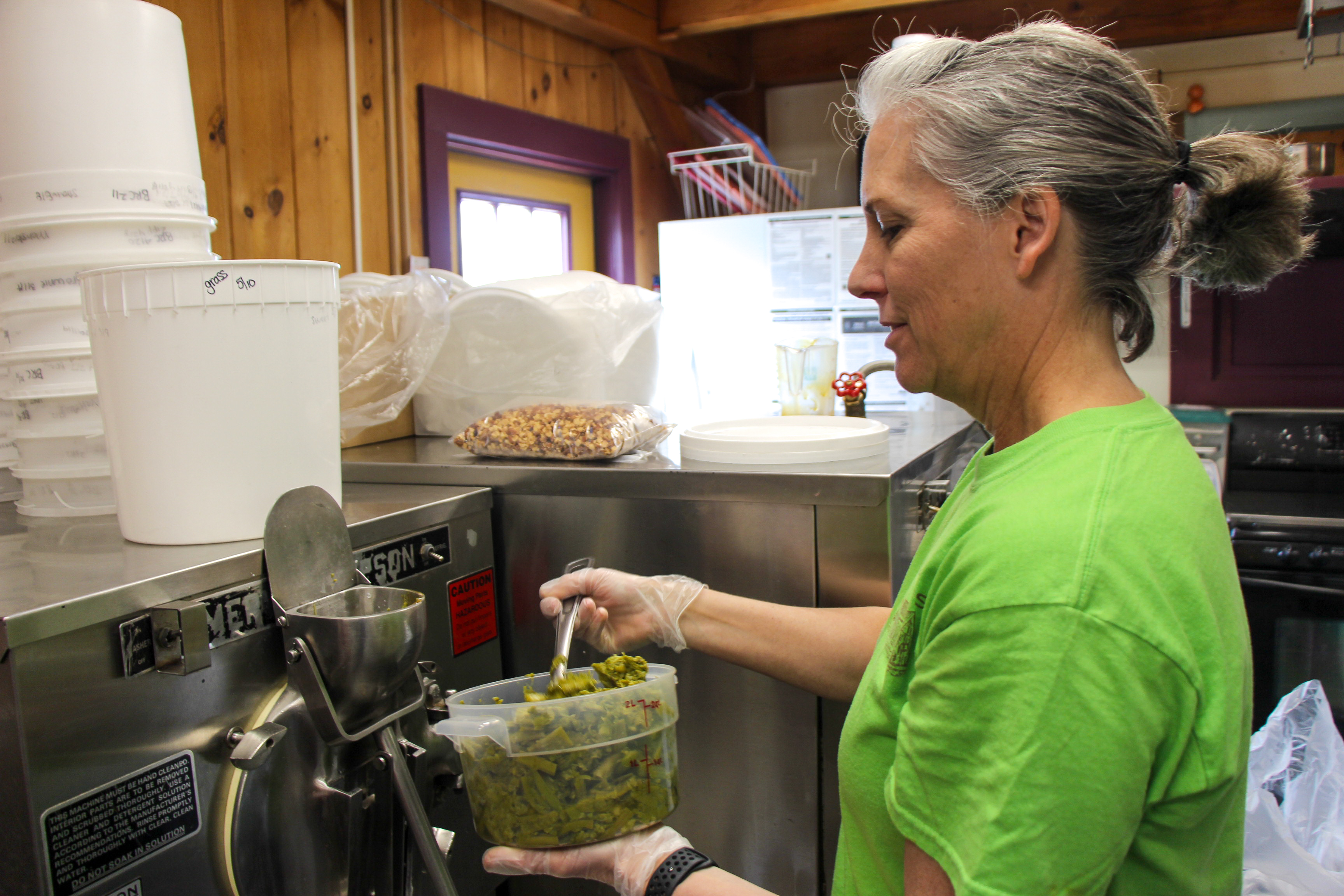 Hadley Grass asparagus ice cream at Flayvors of Cook Farm in Hadley ...