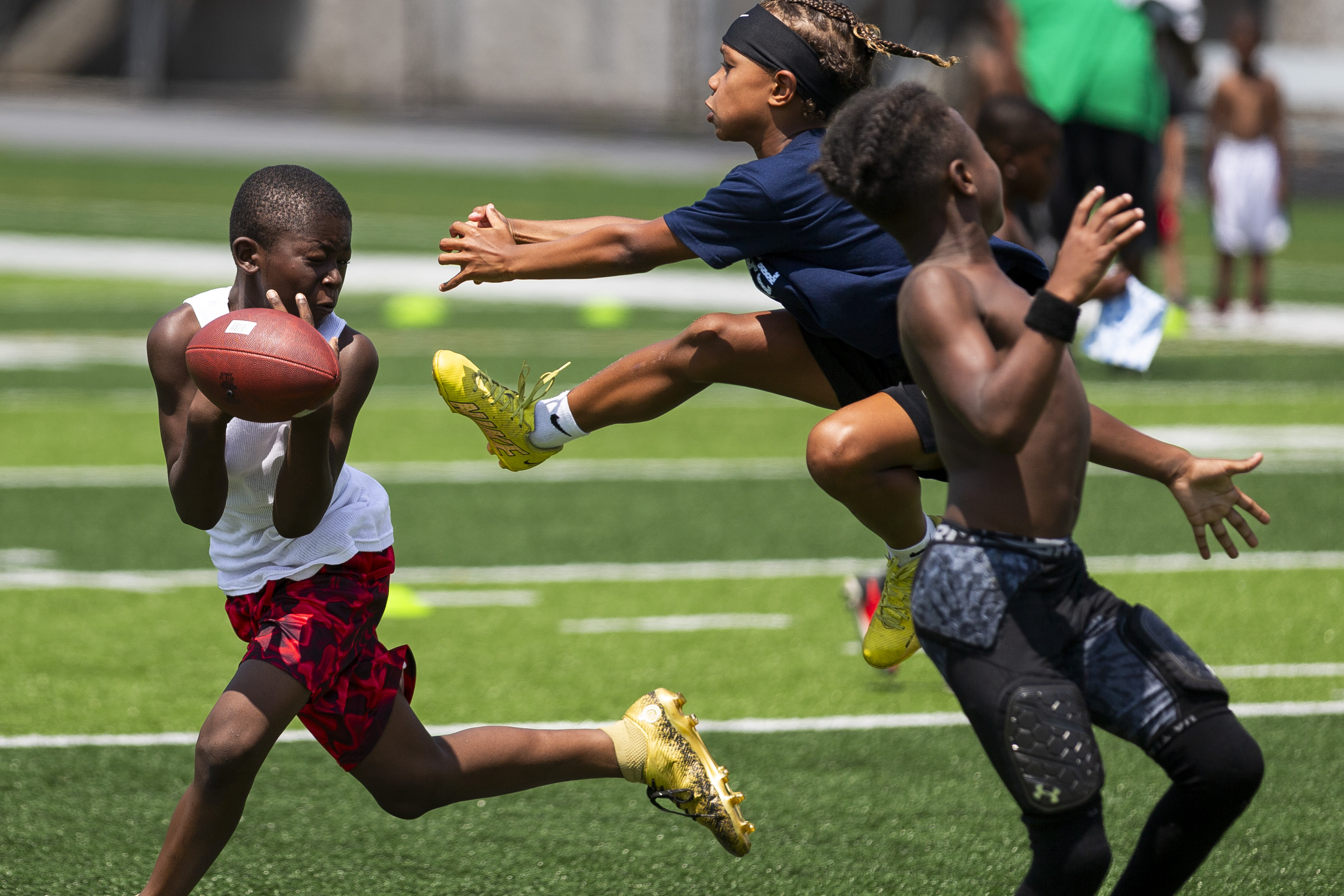 Micah Parsons Lions Den Football Camp - pennlive.com