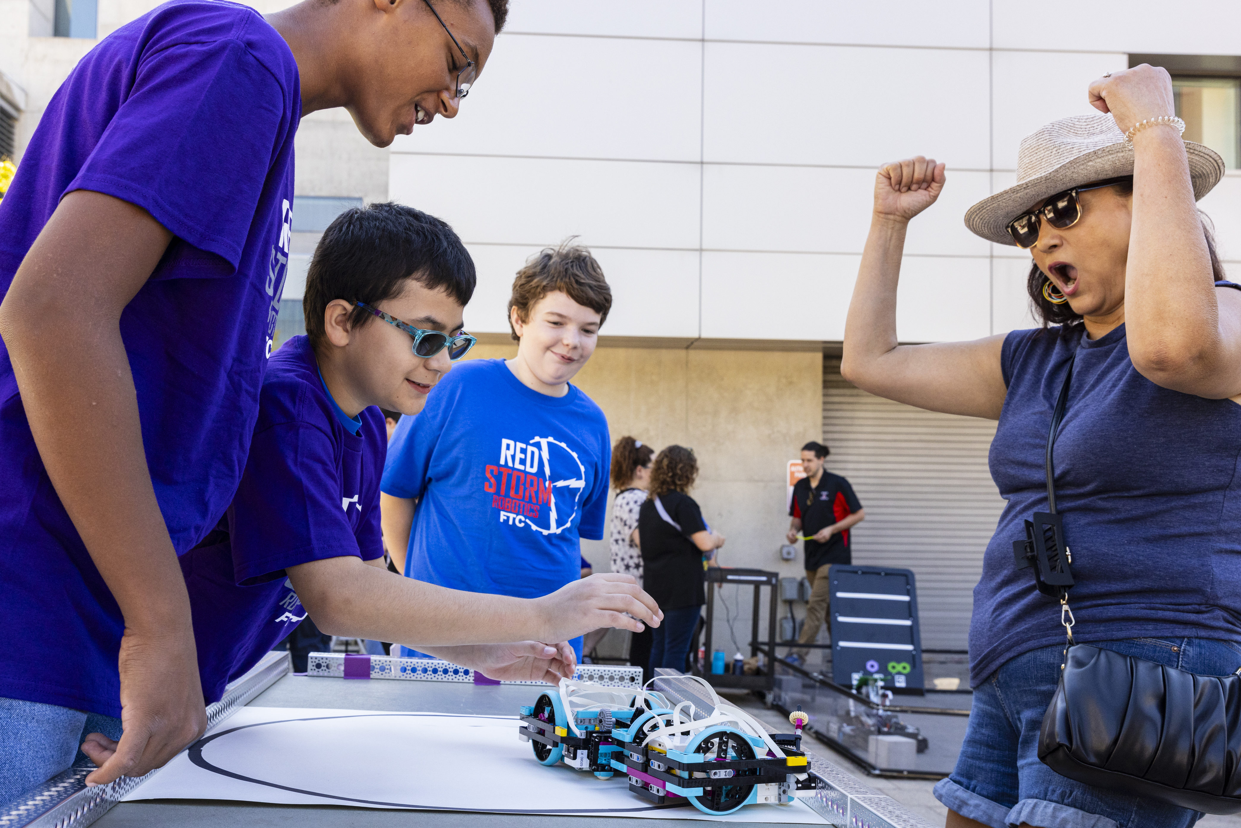 Robots invade Rosa Parks Circle during Robotics Expo and Parade - mlive.com