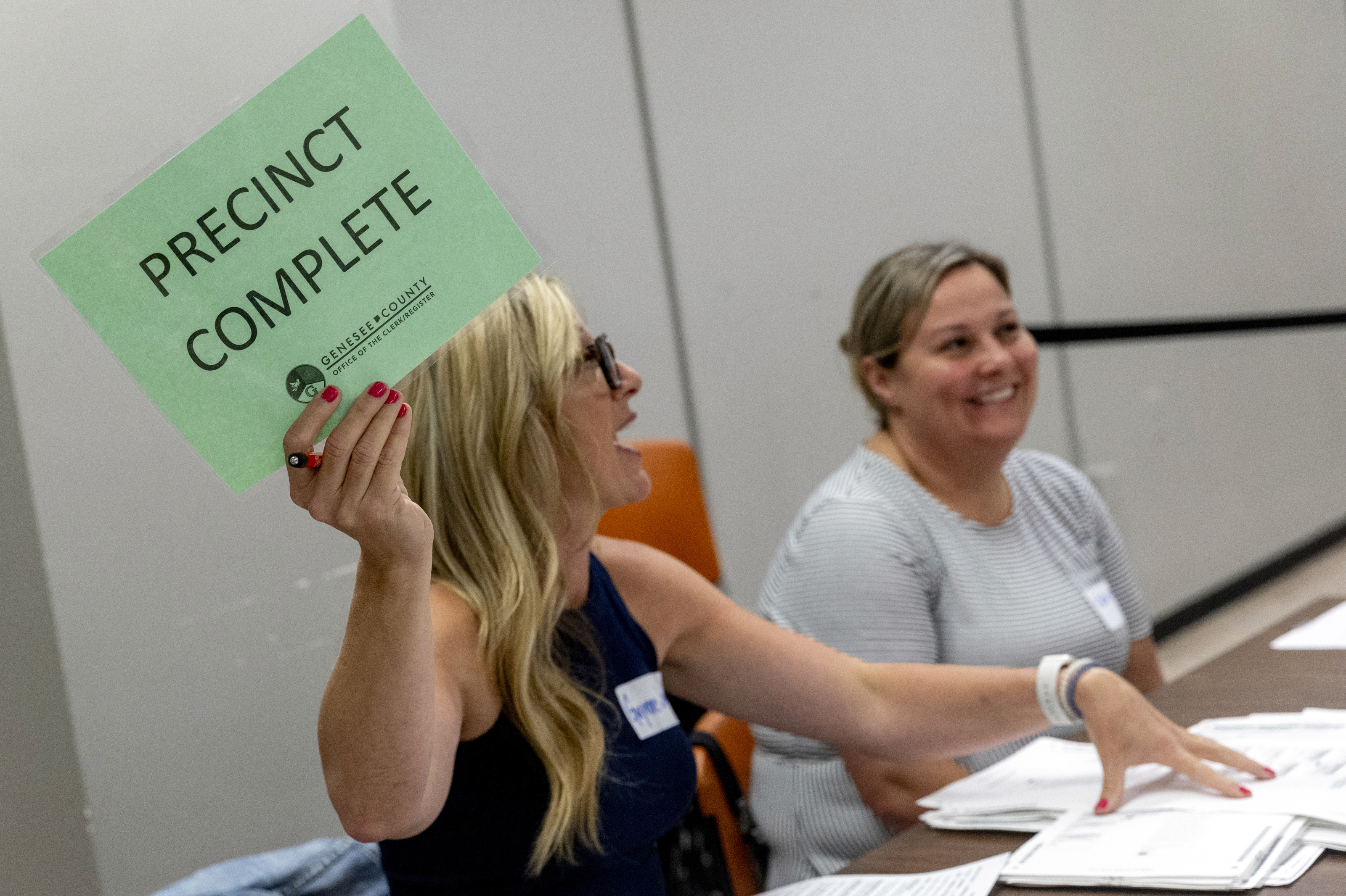 Election workers recount votes for two Genesee County ballots - mlive.com