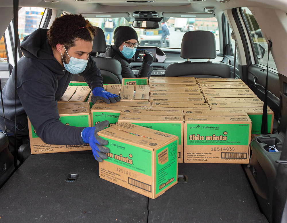 Girl Scout Cookie Mega Drop in Harrisburg - pennlive.com