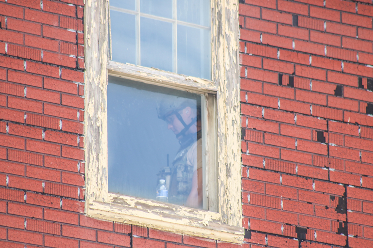 Shooter in mask dispute is wounded in gunfight with cops, police say ...