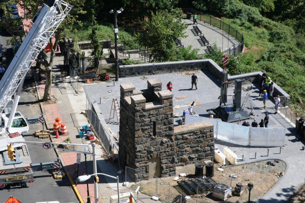 Sneak peek at new Hudson County 9/11 memorial, Sept. 1, 2022 - nj.com