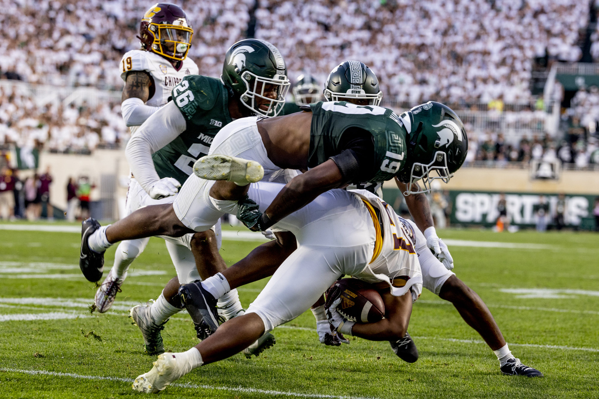 Michigan State vs. Central Michigan football — Sept. 1, 2023 - mlive.com