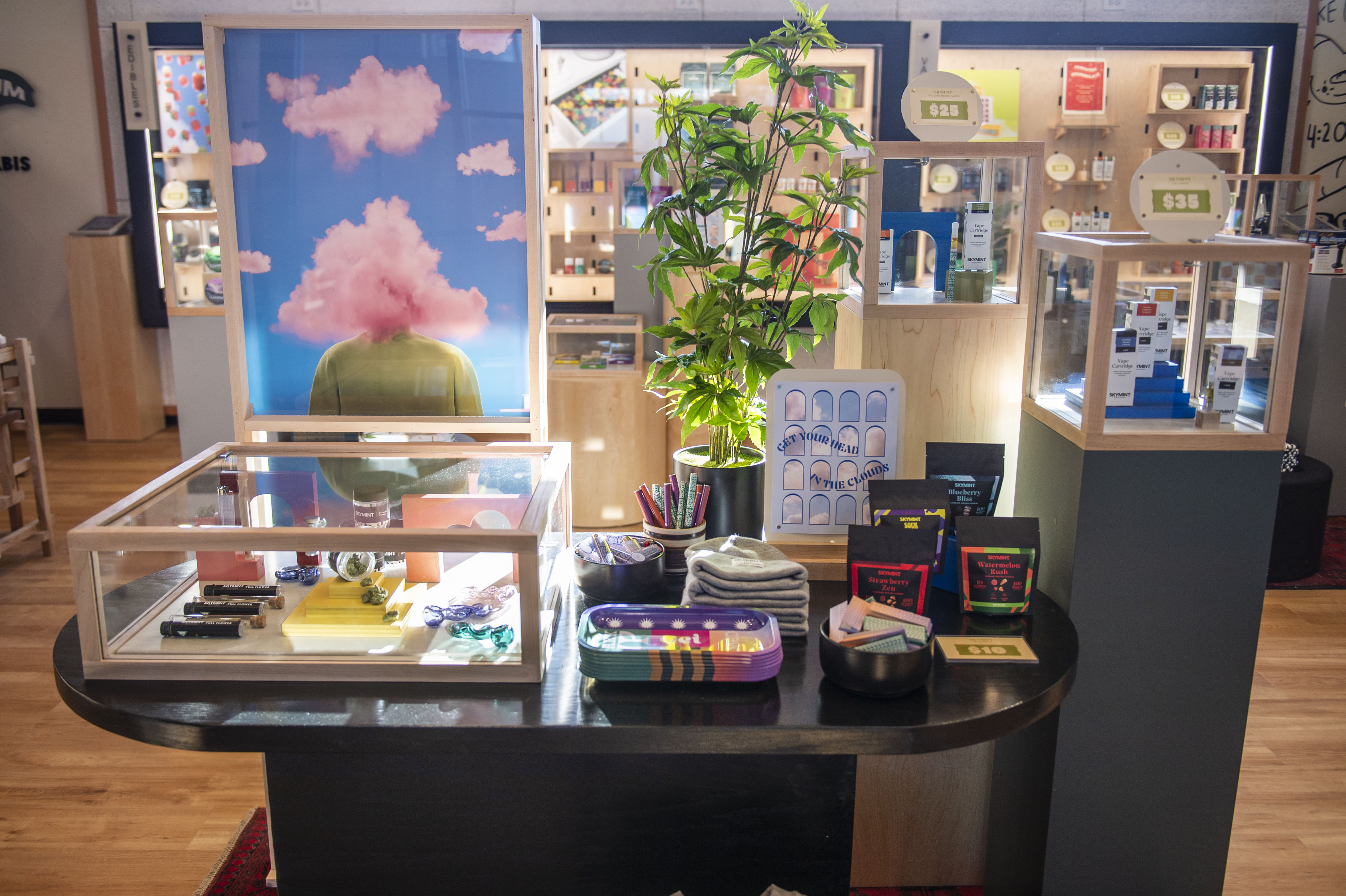 See inside Skymint’s new cannabis store in Saginaw - mlive.com