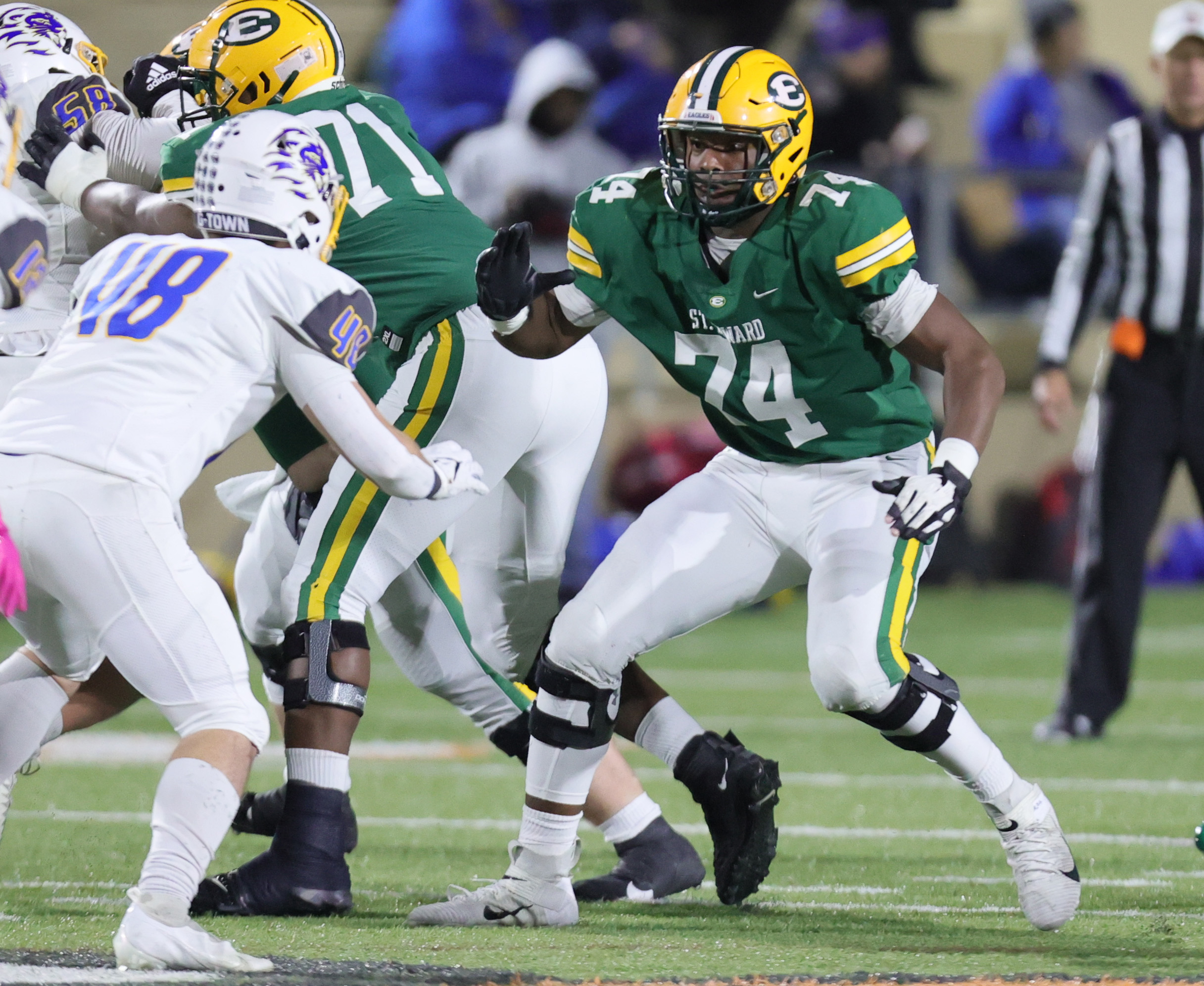 St. Edward offensive linemen, November 25, 2022 - cleveland.com