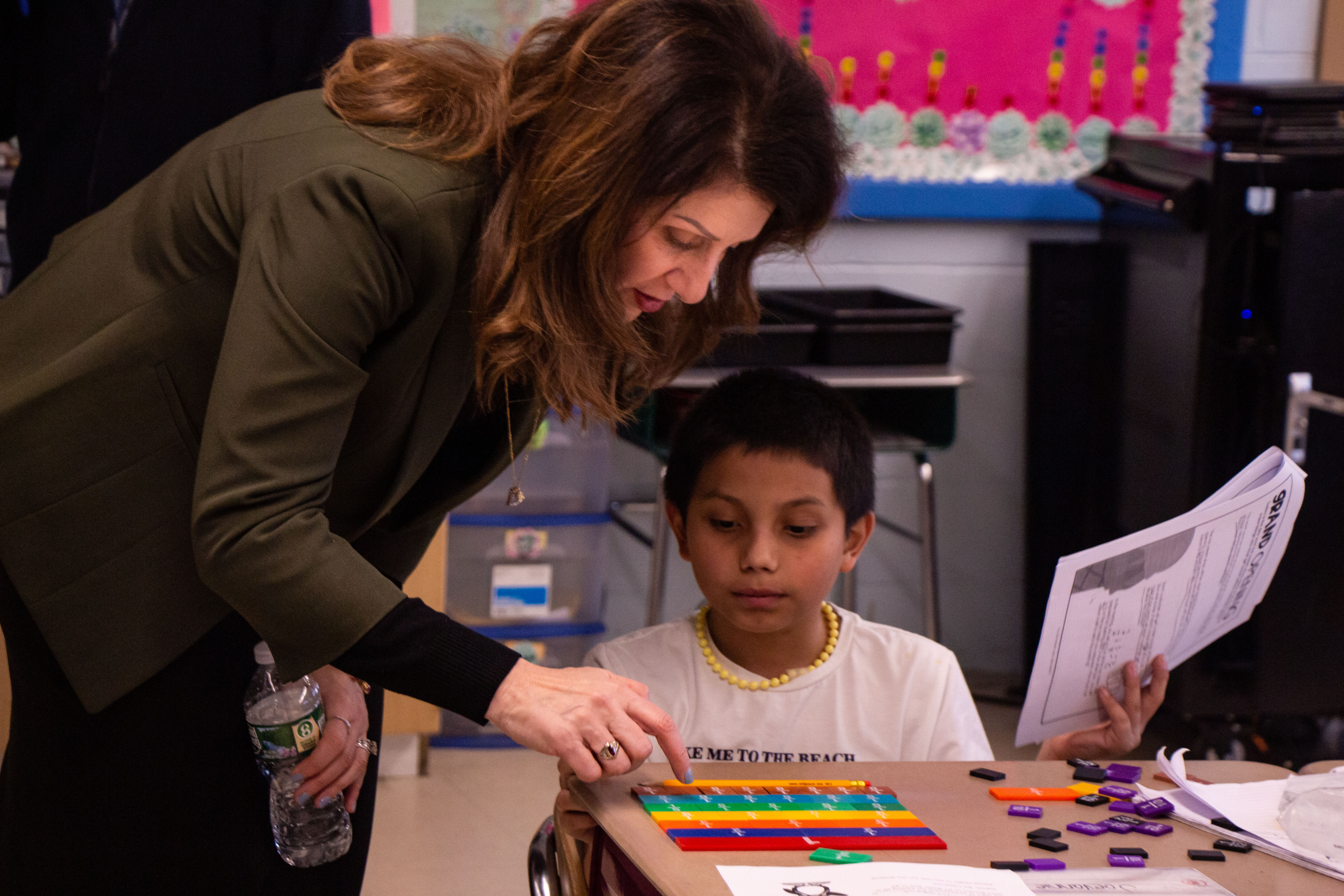 Superintendent Rachel Monárrez visits Clark Street Community School ...