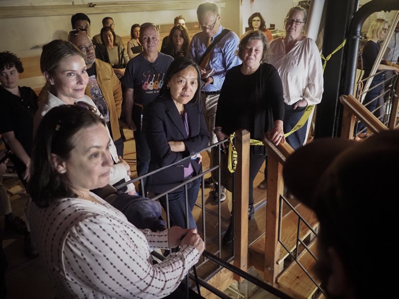 State Economic Secretary Yvonne Hao tours Northampton and the Iron ...