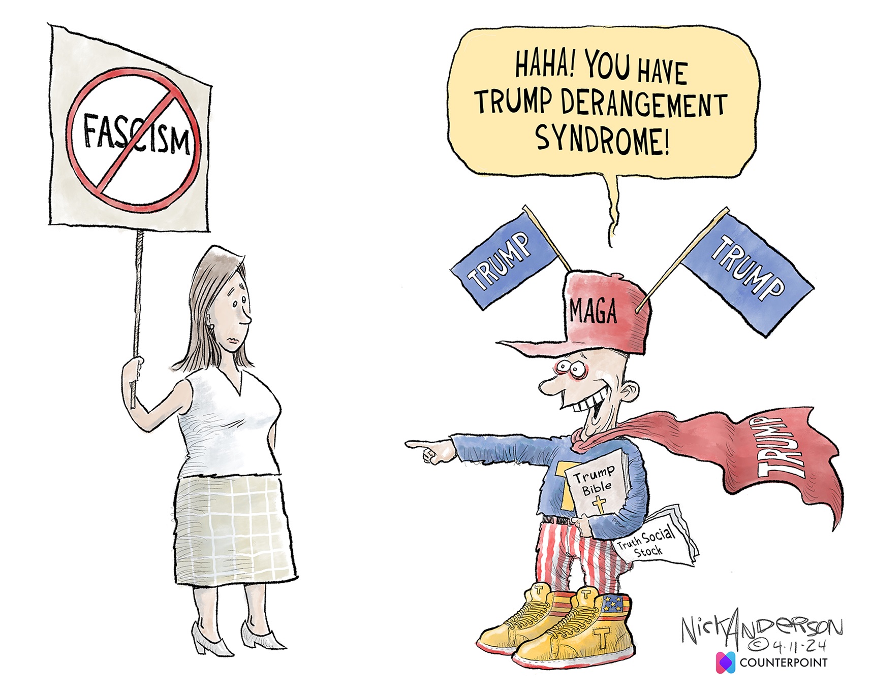 Editorial cartoons for April 14, 2024 - oregonlive.com