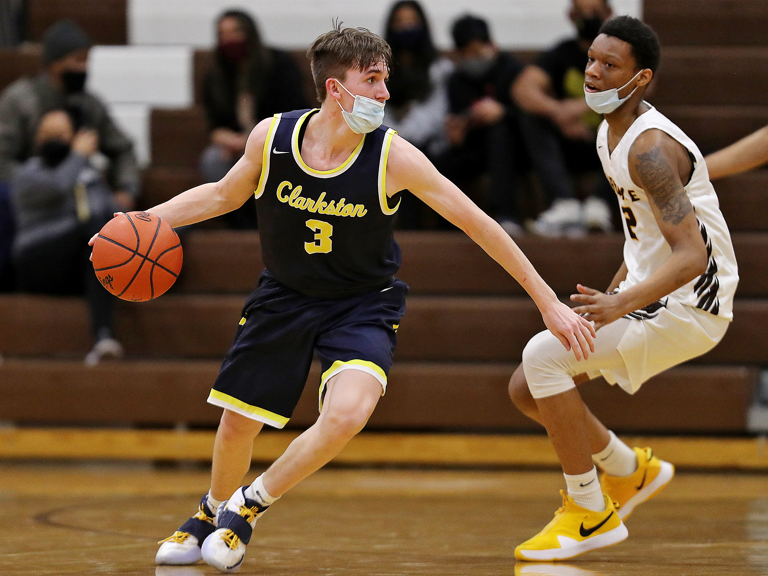 MHSAA basketball: Ferndale vs. Clarkston – February 24, 2021 - mlive.com