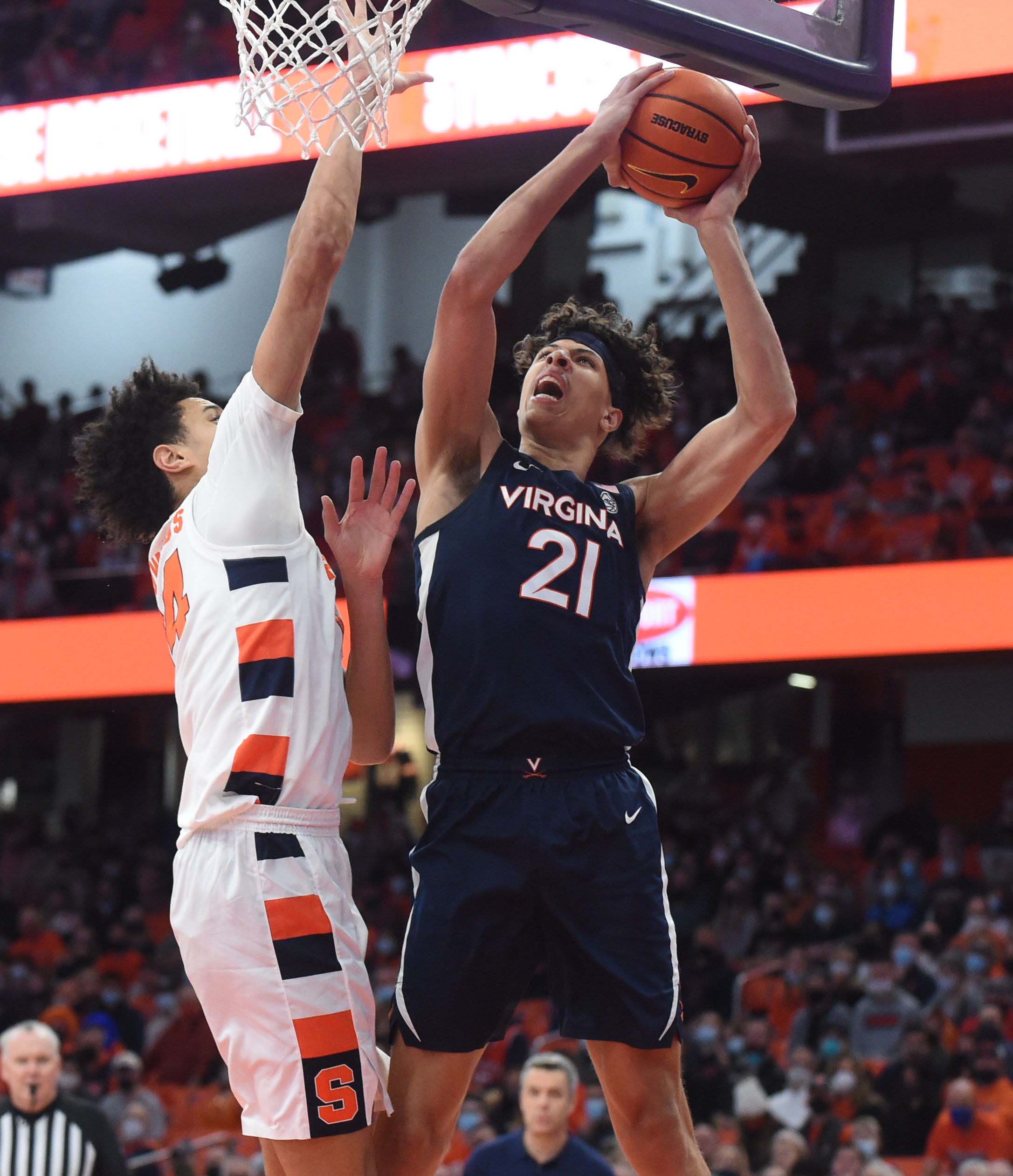 Syracuse basketball vs Virginia (2022) - syracuse.com