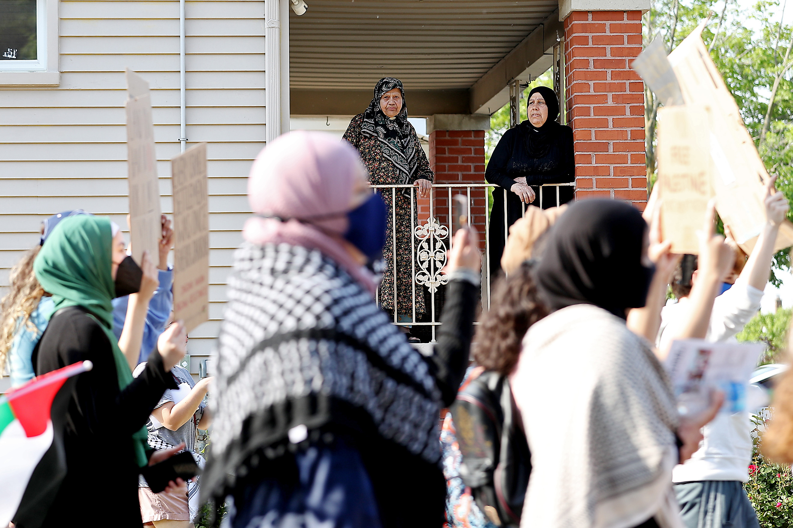 "Resistance Until Liberation" march in Dearborn – May 24, 2021 - mlive.com