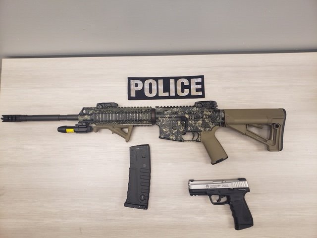 Four men arrested with firearms, includng an assault-styled rifle ...