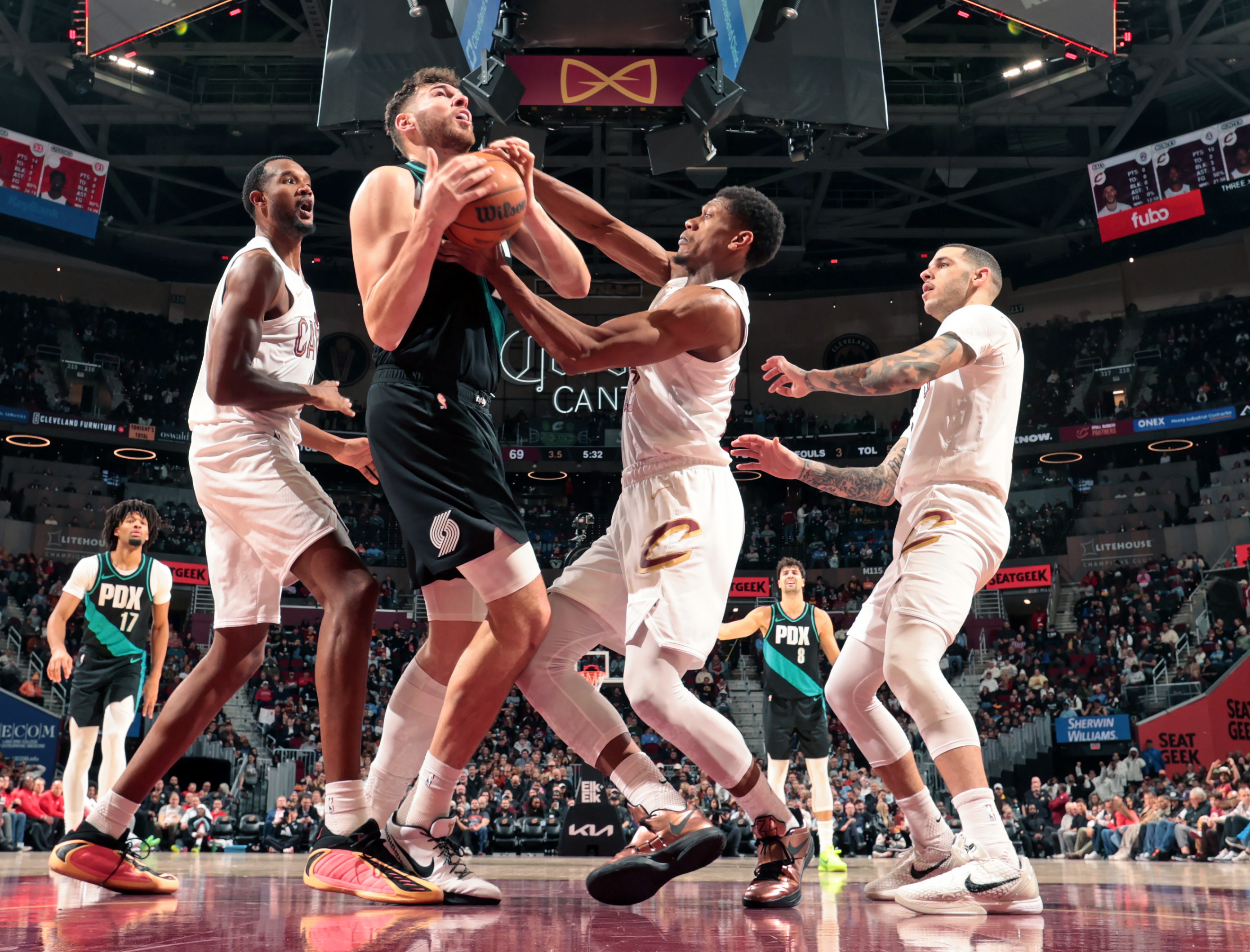 Cleveland Cavaliers vs. Portland Trail Blazers, December 3, 2025 ...