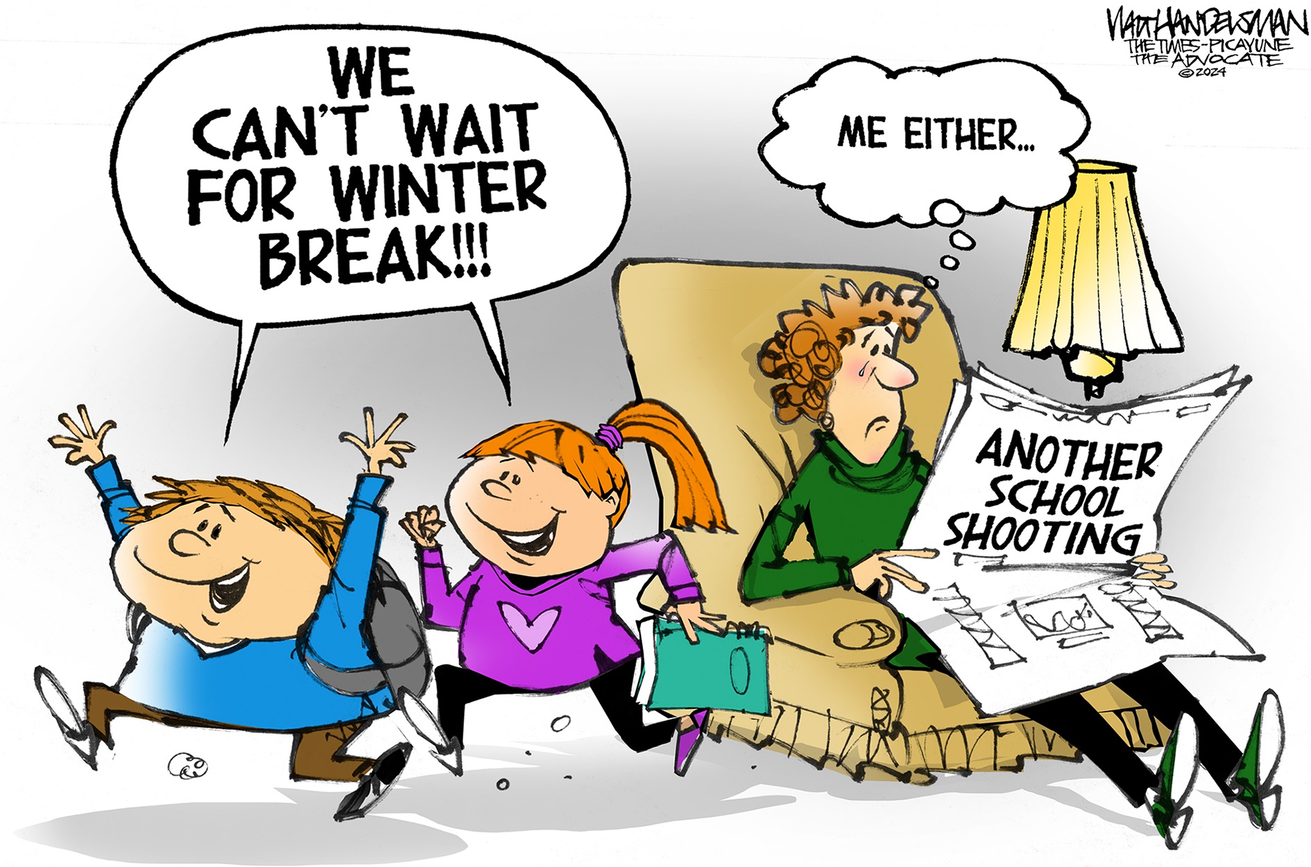 Editorial cartoons for Dec. 22, 2024 - oregonlive.com