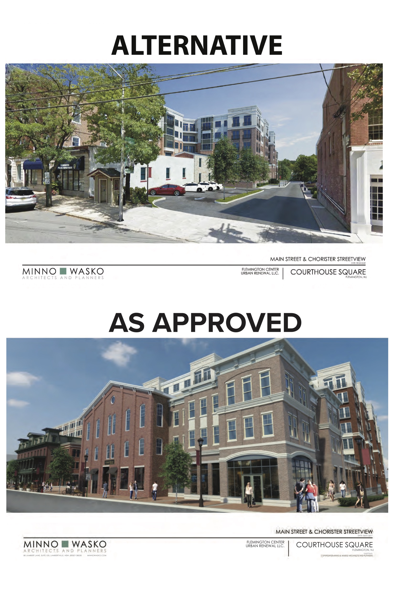 Courthouse Square project in Flemington, 2020 - lehighvalleylive.com