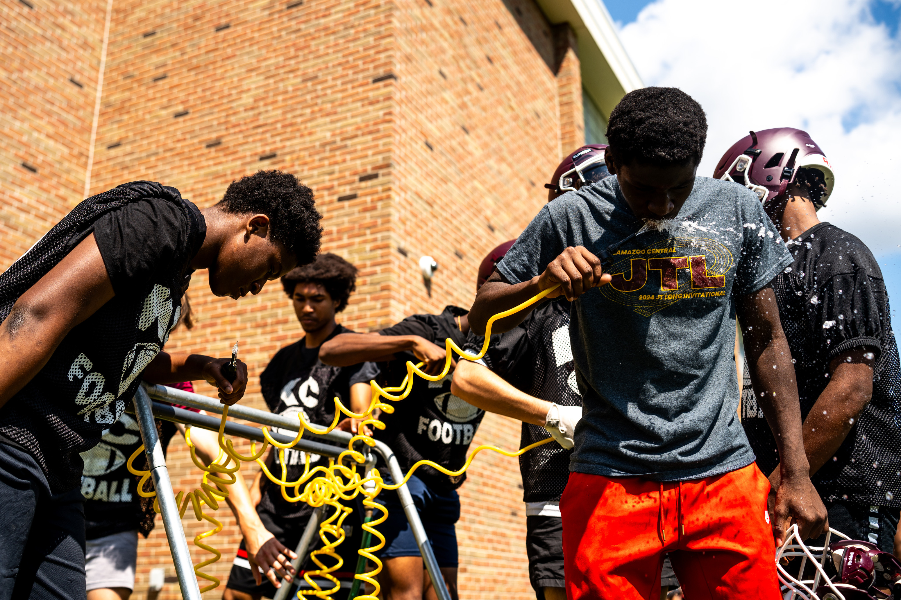 Kalamazoo Central hits the field for first day of practice - mlive.com