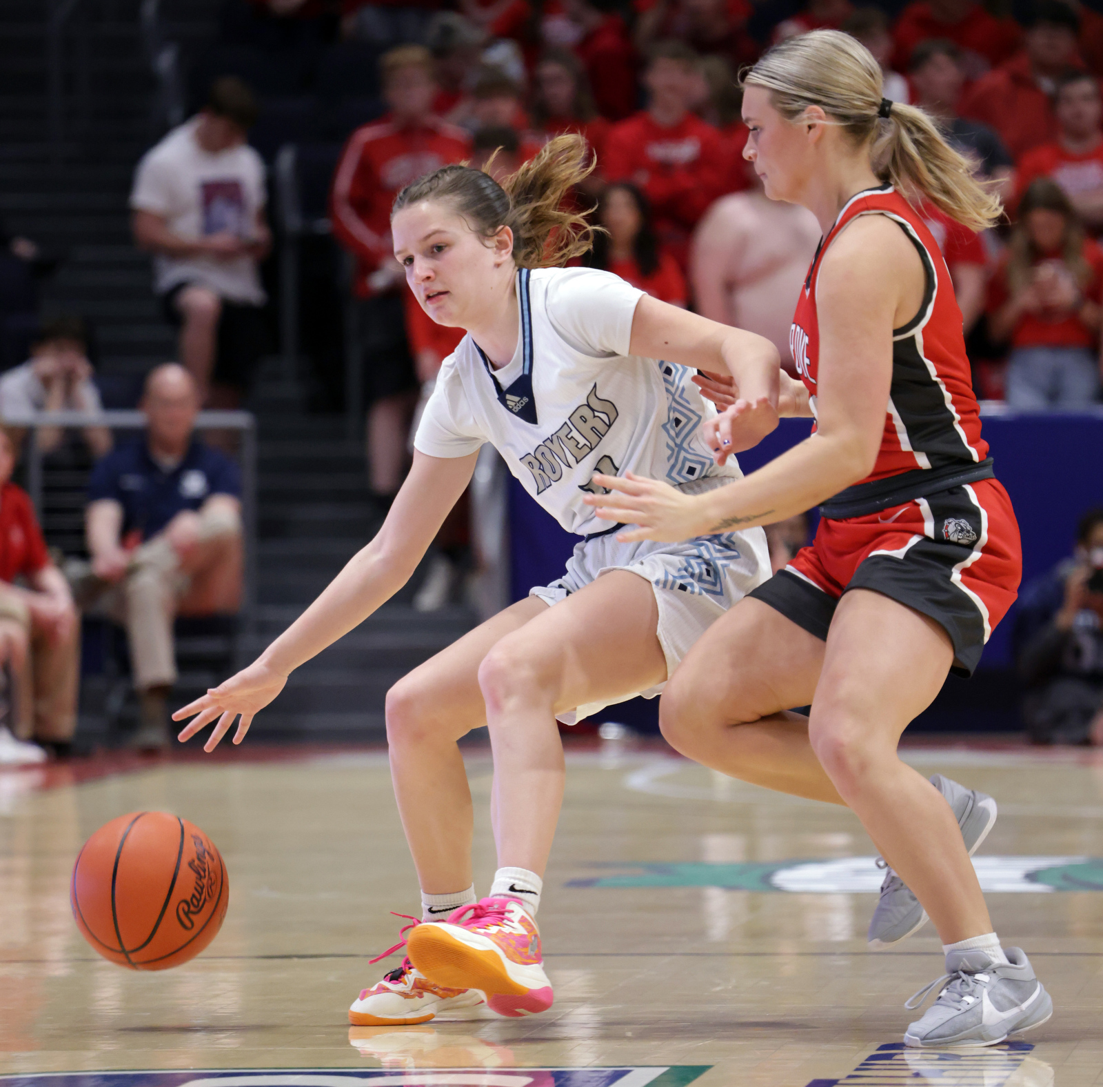 Rootstown vs Columbus Grove, Div VI, girl's basketball finals ...