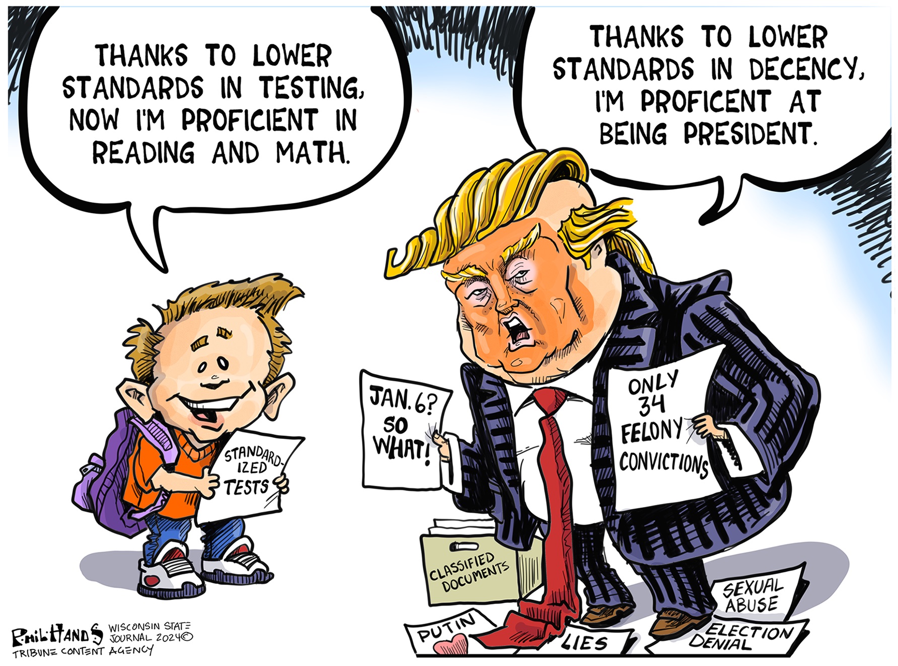 Editorial cartoons for Oct. 20, 2024 - syracuse.com