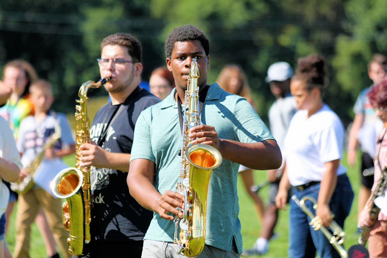 The 2021 Phillipsburg High School Stateliner Marching Band ...