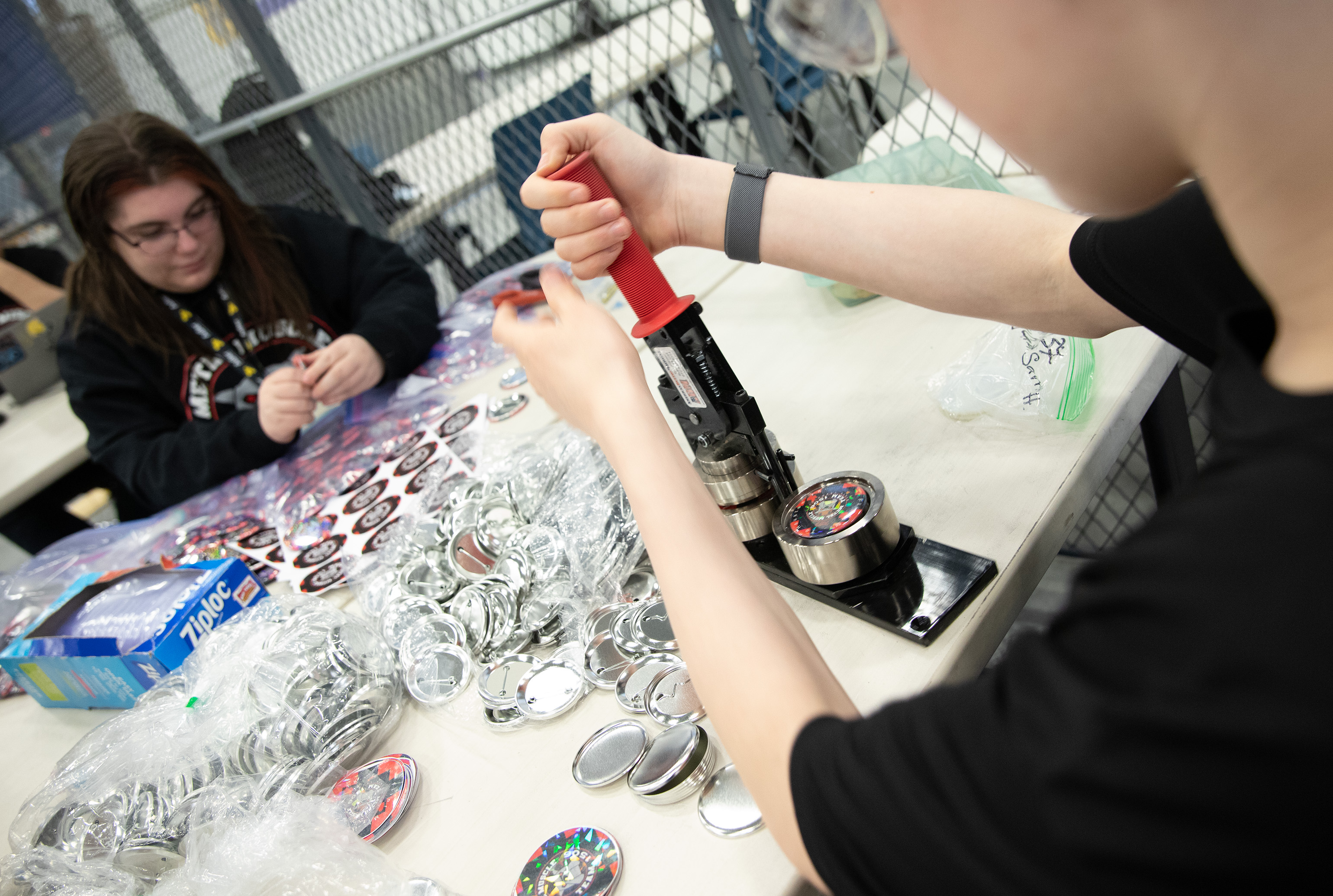 See photos of robotics state champions Metal Muscle as they prepare for ...