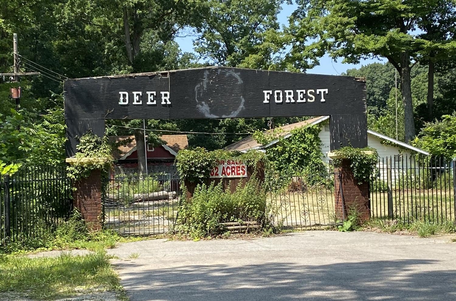 Ruins and remnants of Deer Forest Fun Park in Coloma, Michigan - mlive.com