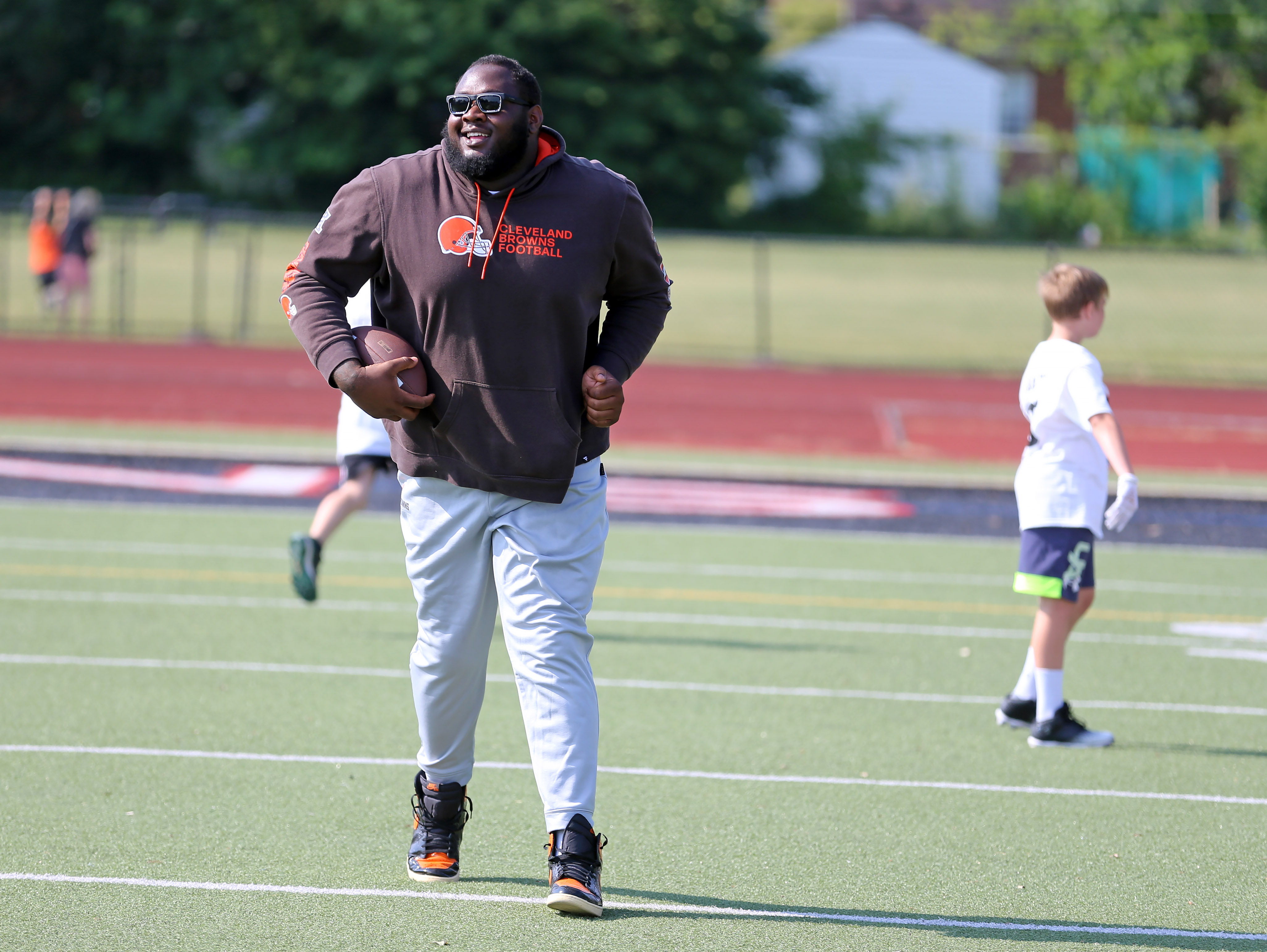 Myles Garrett Youth Football ProCamp, June 14, 2024 - cleveland.com