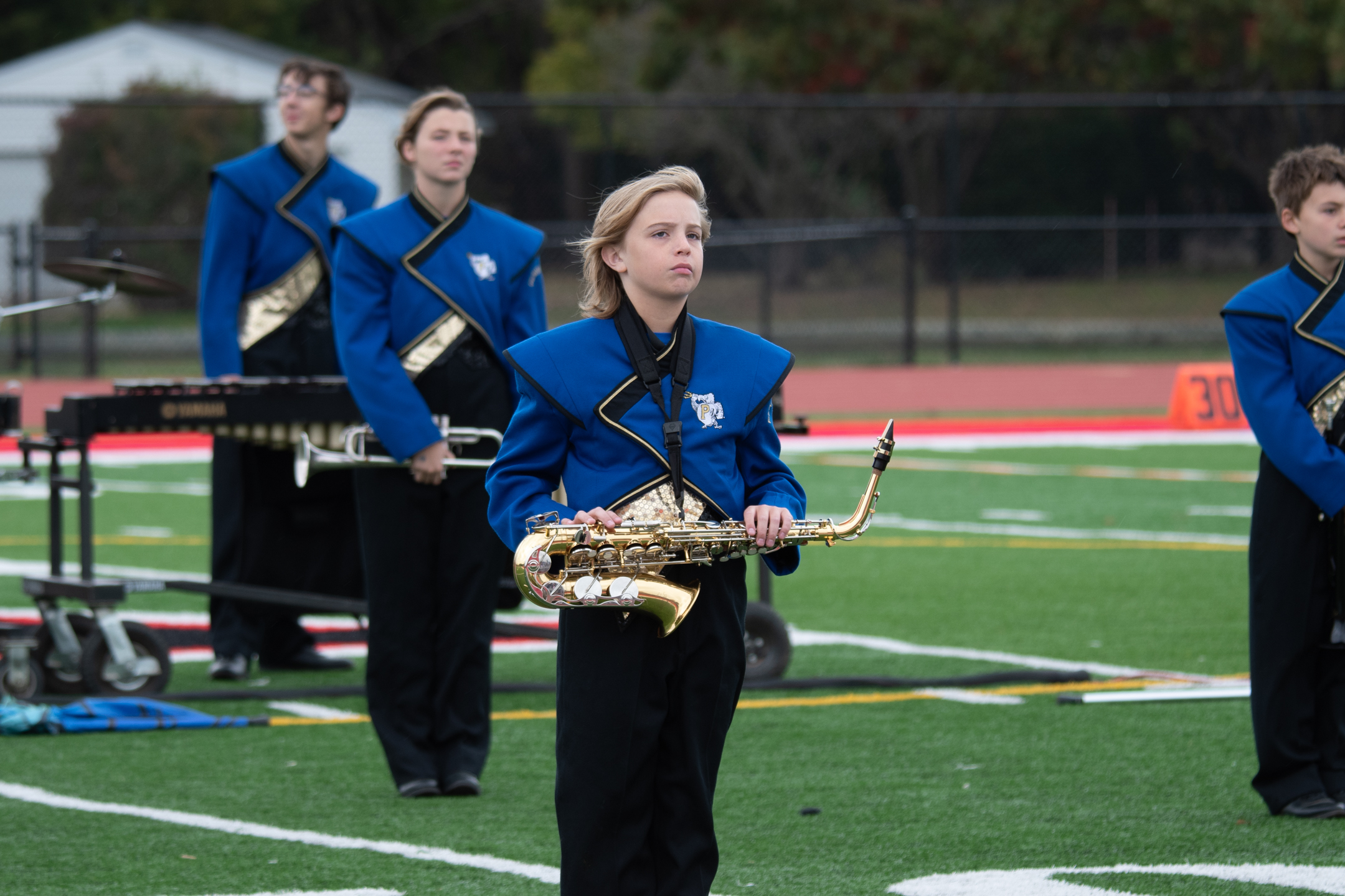 Pennsville Memorial High School Marching Band on Oct. 23, 2022 - nj.com