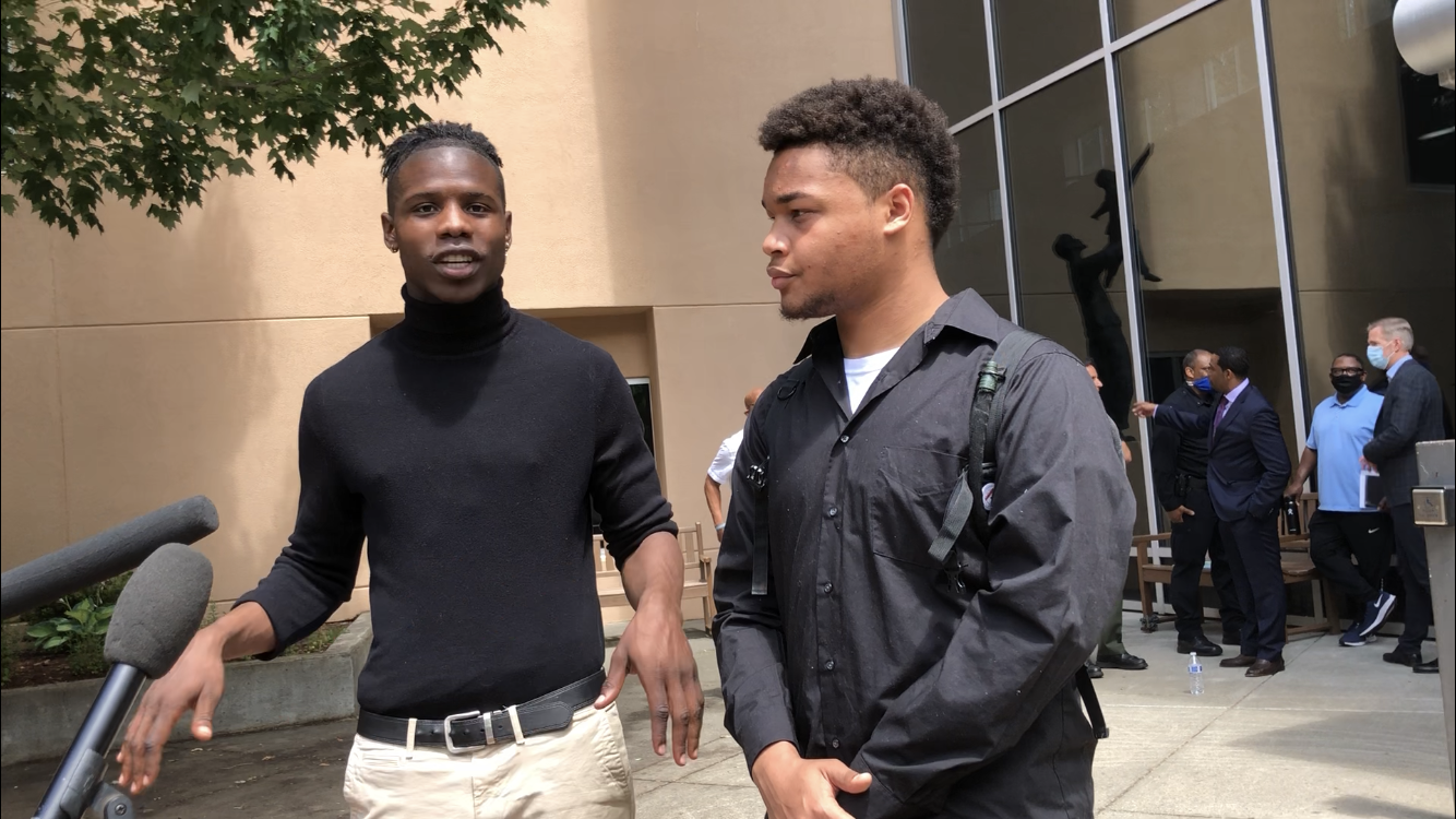 Participants from Portland protests meet with top law enforcement ...