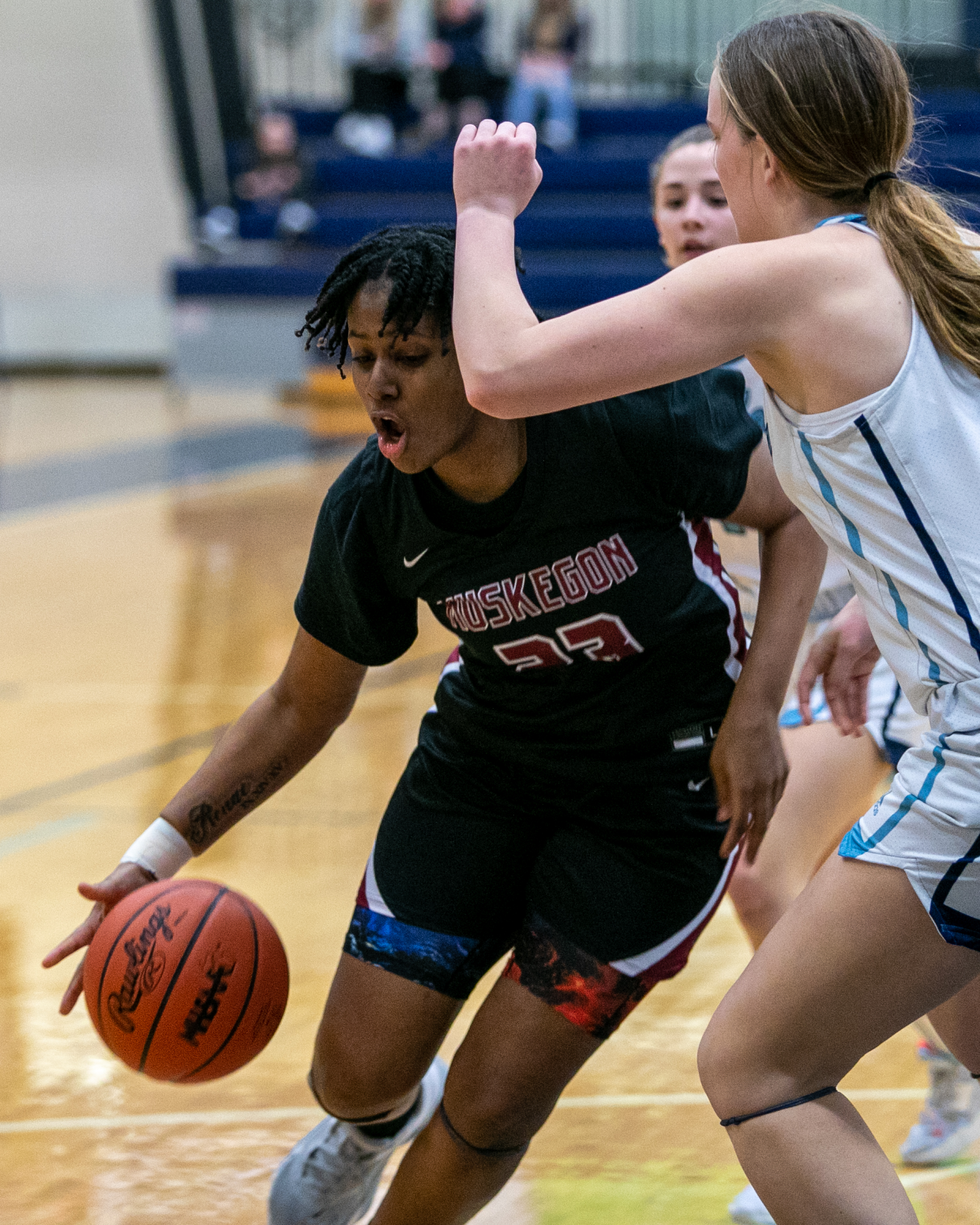 Mona Shores girl's basketball hosts Muskegon, Feb. 24, 2023 - mlive.com