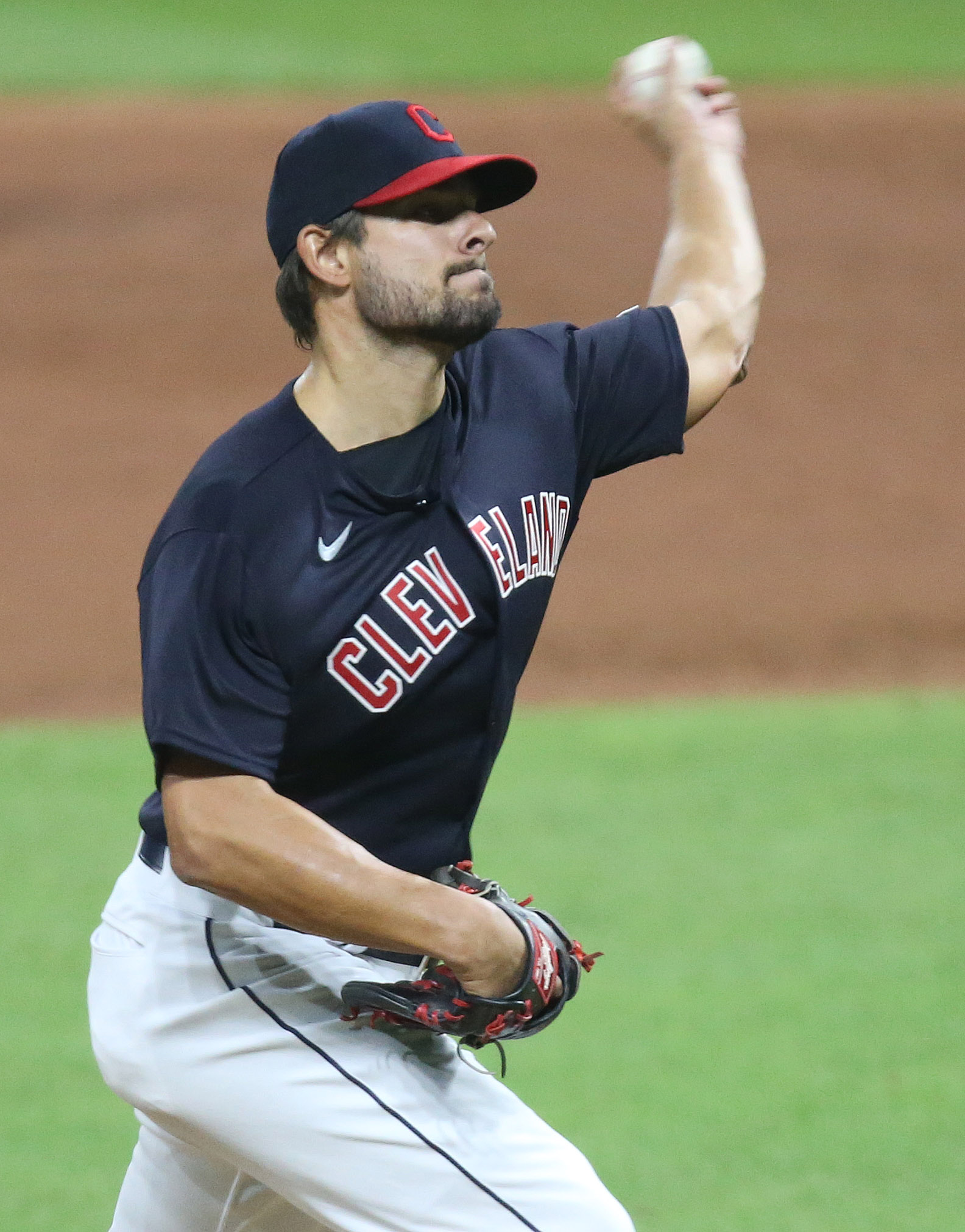 Cleveland Indians home opener against the Kansas City Royals, July 24 ...