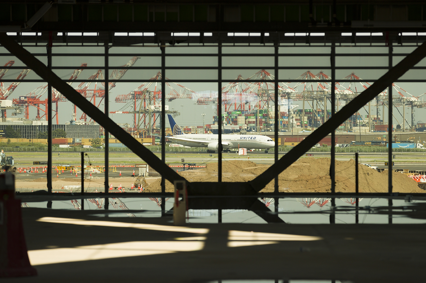 Newark Liberty Terminal One Progress Tour - nj.com