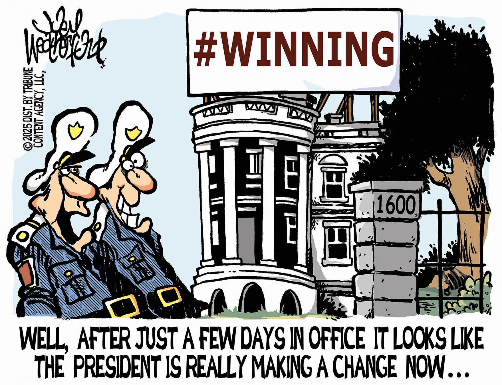 Editorial cartoons for Feb. 2, 2025 - oregonlive.com