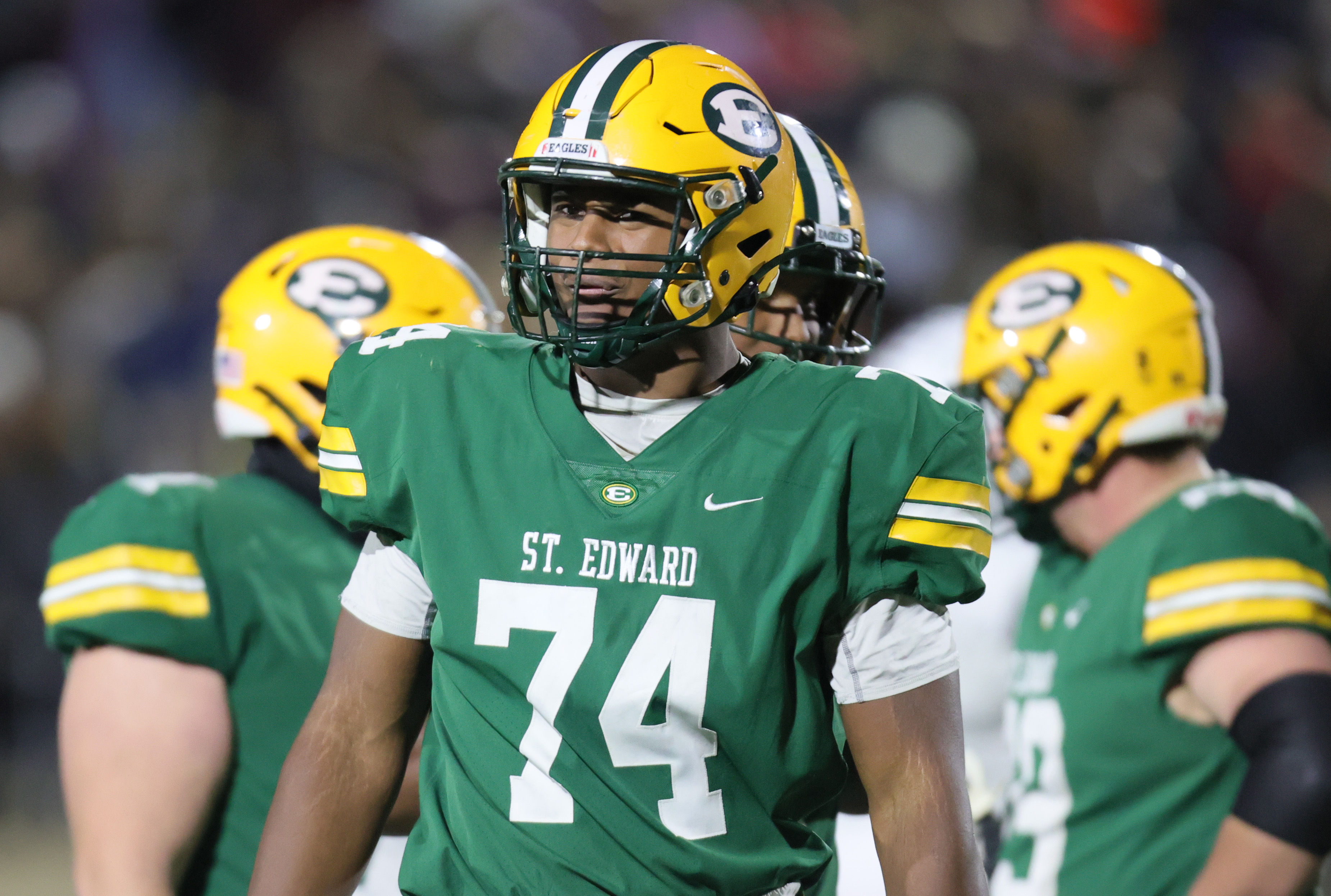 St. Edward offensive linemen, November 25, 2022 - cleveland.com