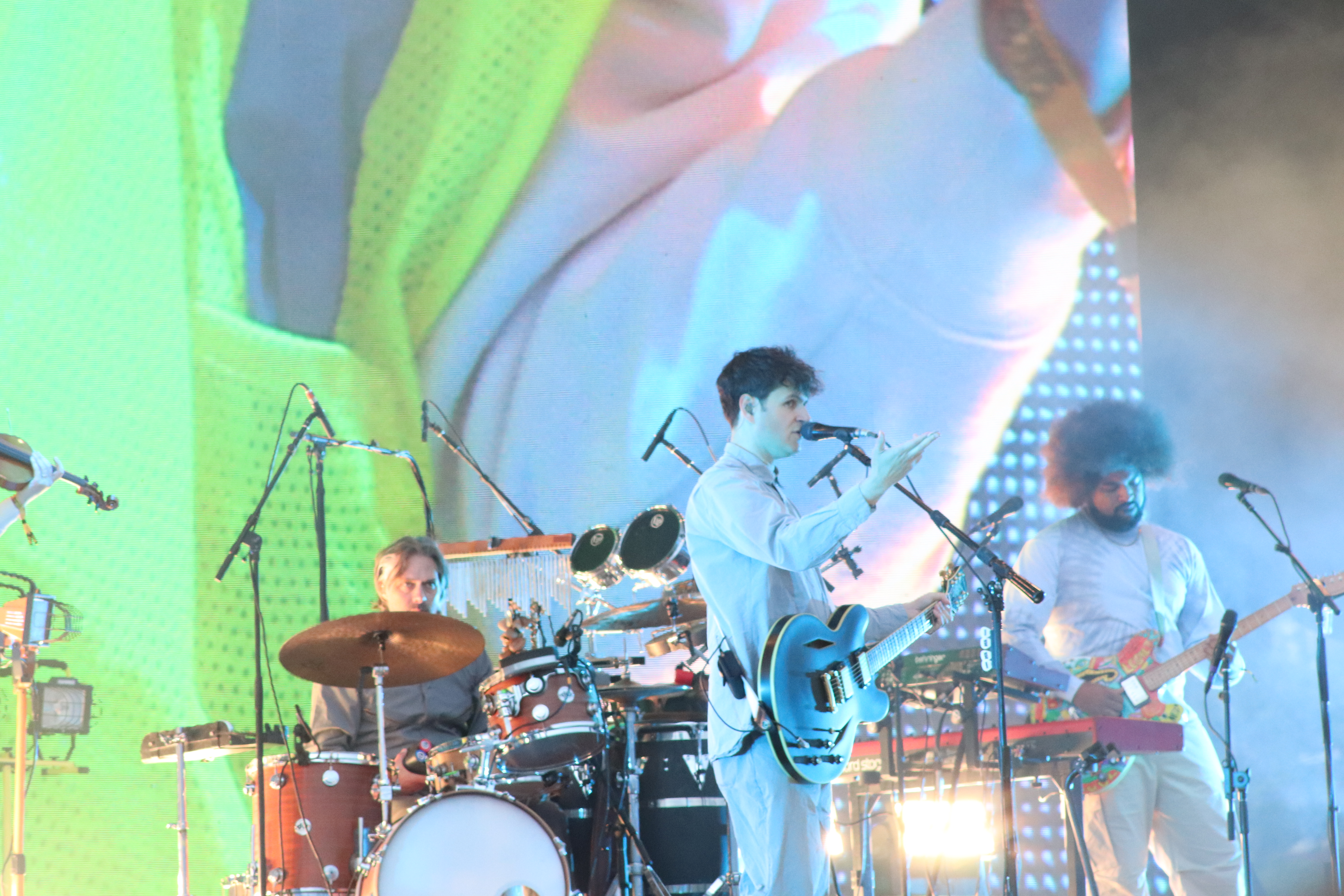 Vampire Weekend performs Sunday, May 25 on Green Stage at Boston ...