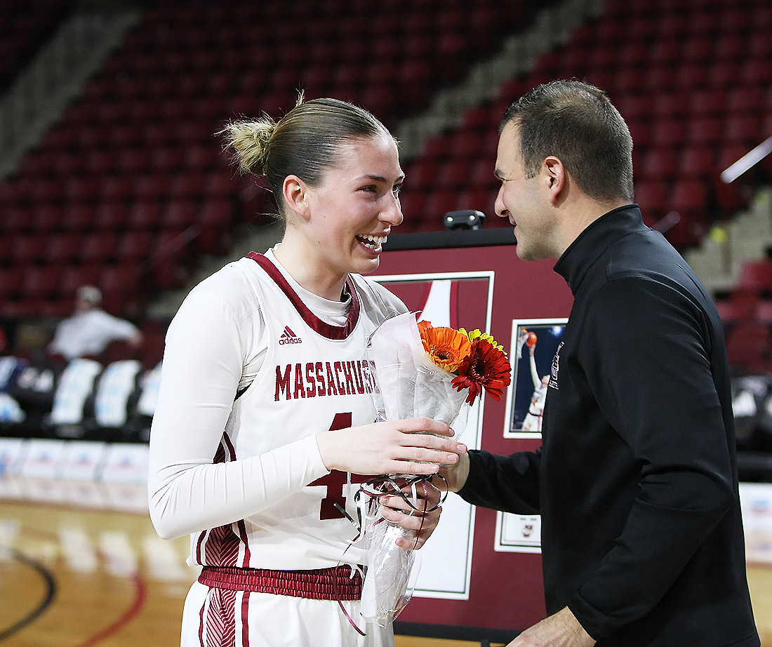UMass Women's Basketball vs URI 2/23/25 - masslive.com