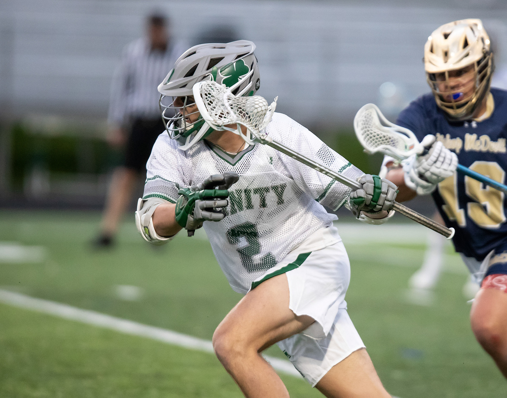 Trinity defeats Bishop McDevitt 19-4 in boys high school lacrosse ...